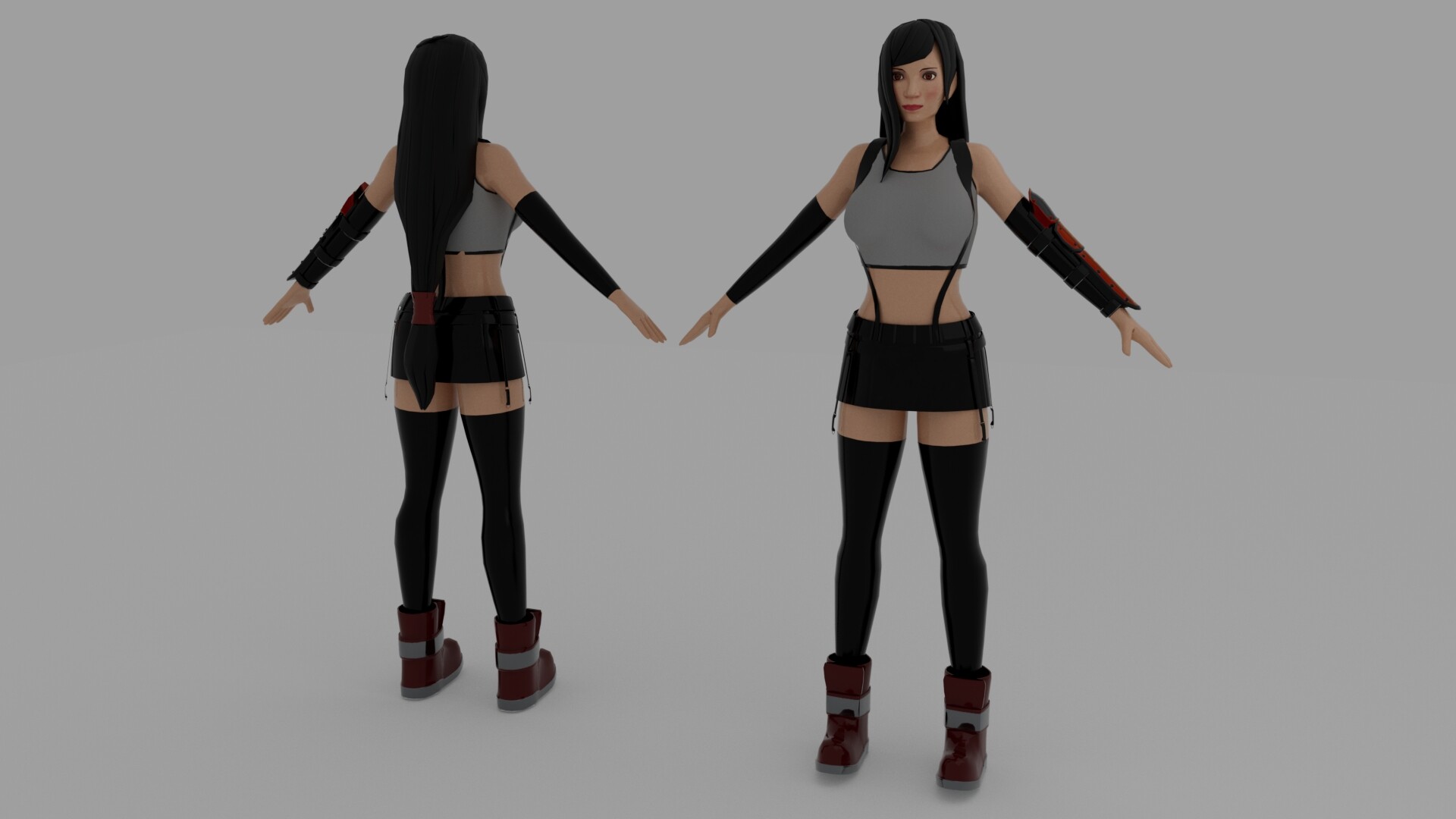 Mohammad Farhan - Tifa 3D Model