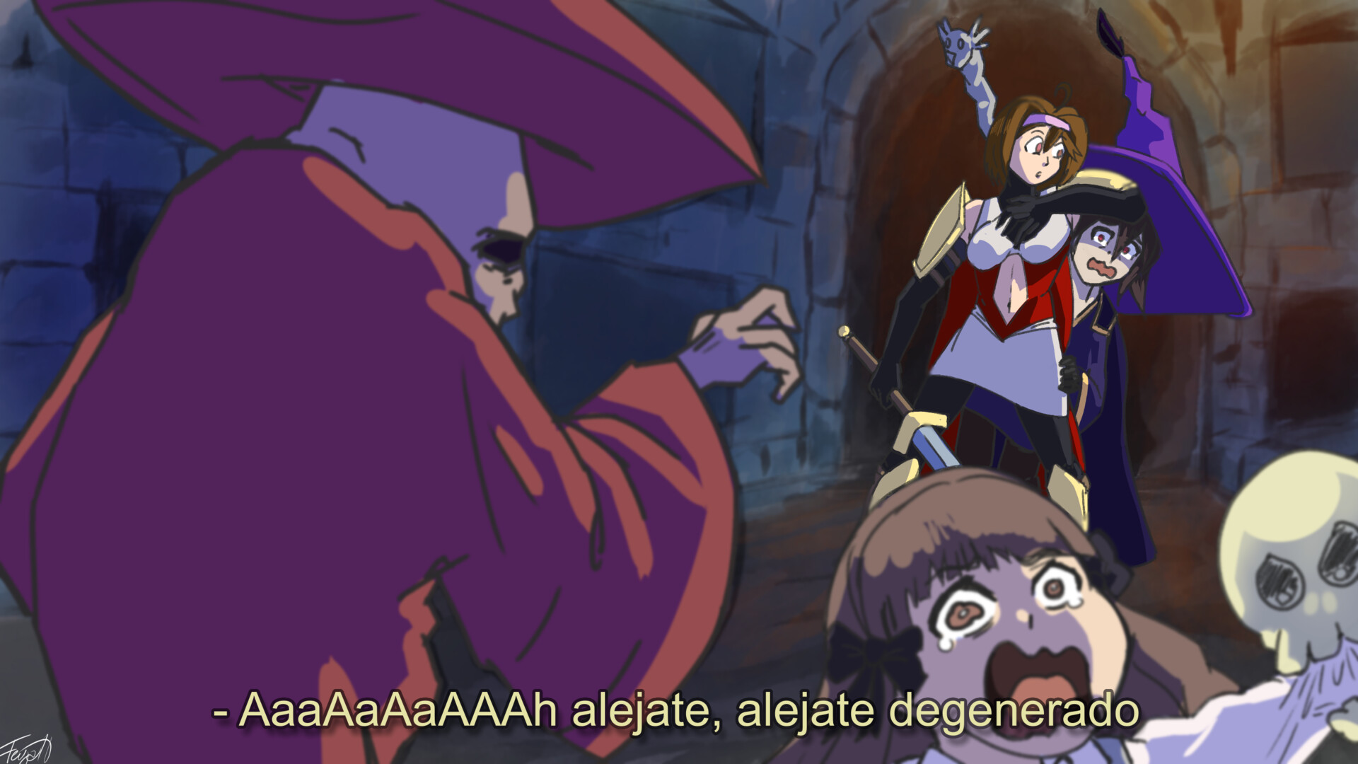 ArtStation - Konosuba TTRPG - Session 1