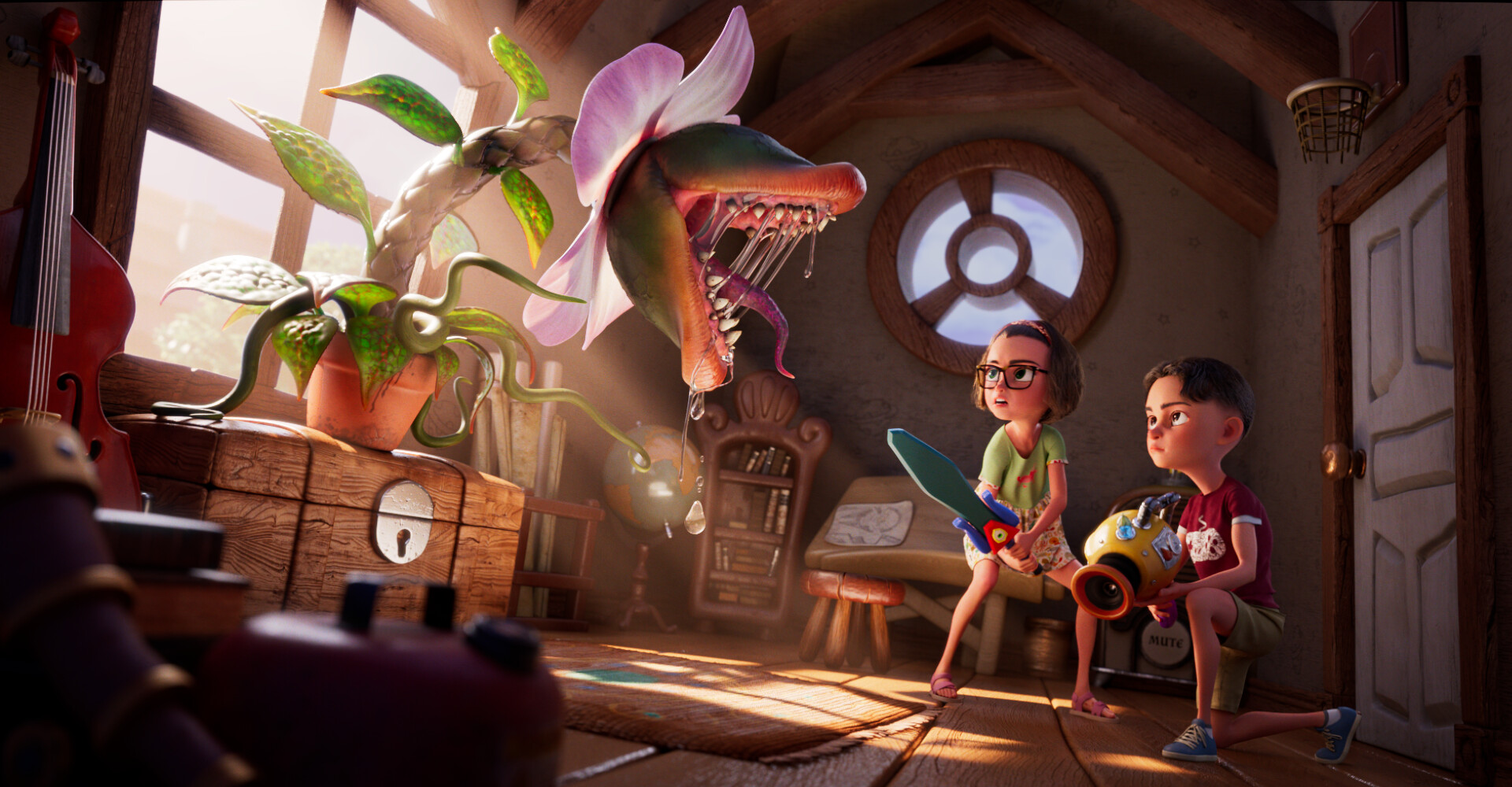 ArtStation - Attic Attack