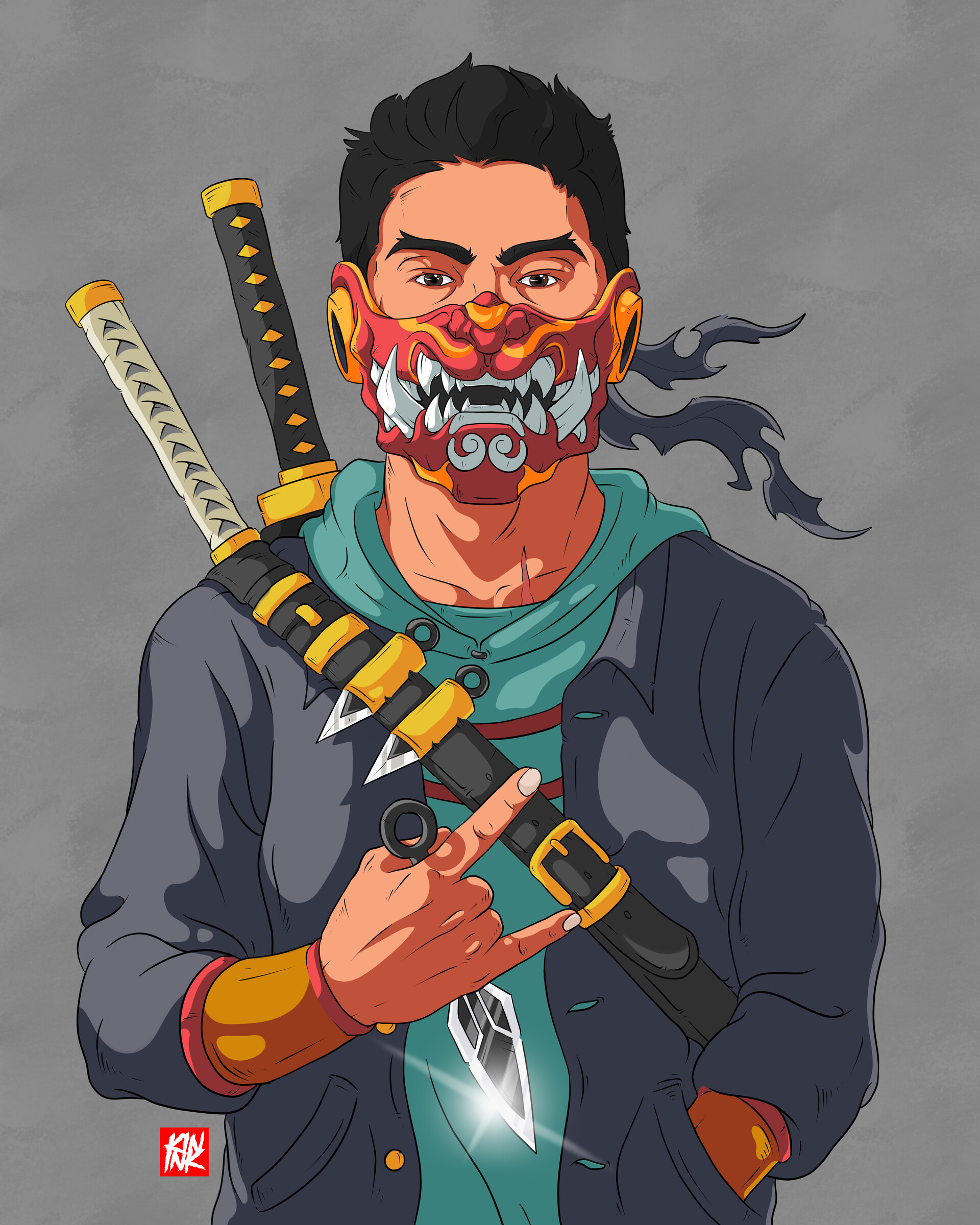 ArtStation - Modern Bushi v.2