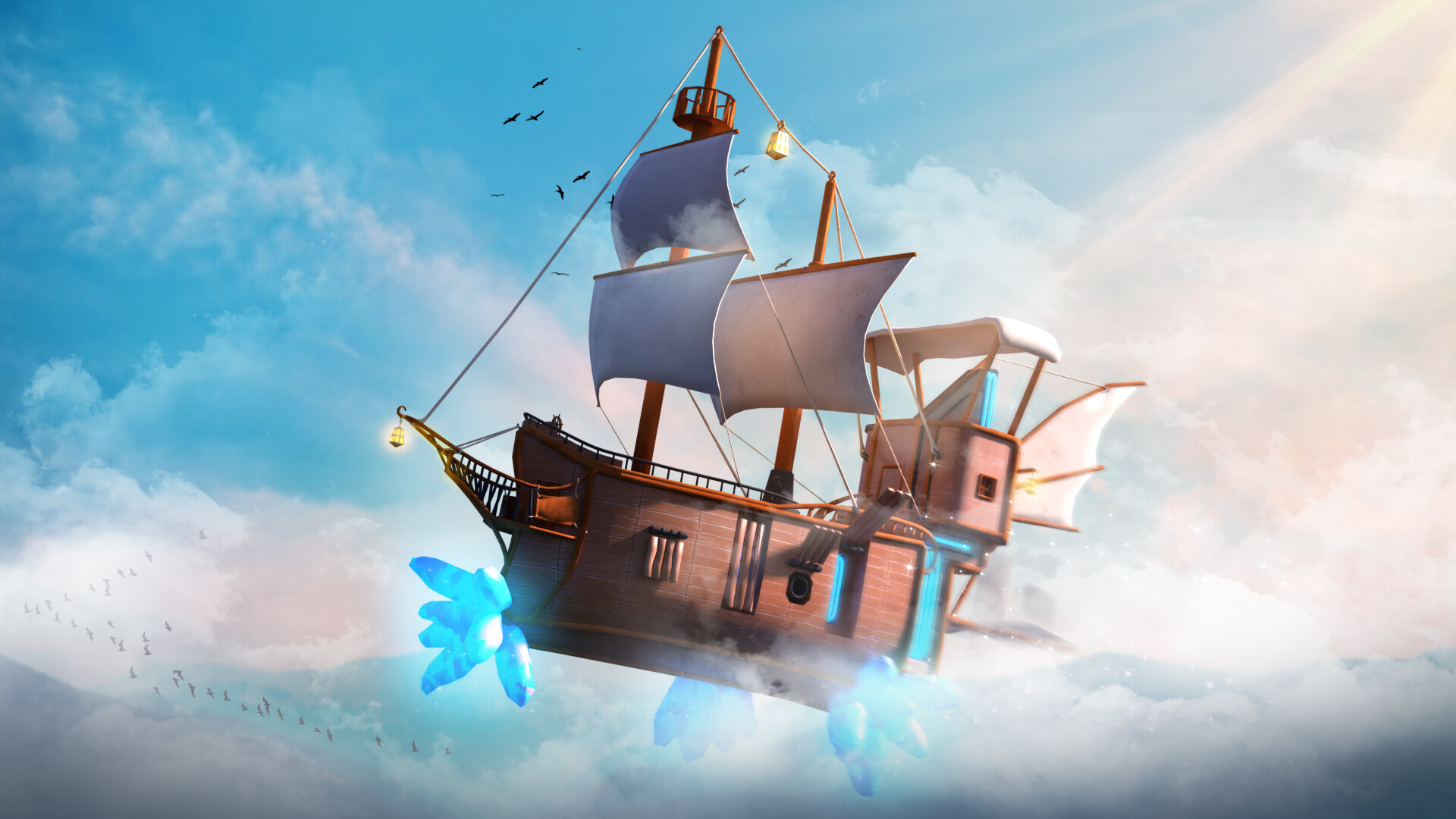 ArtStation - Stylised Boat