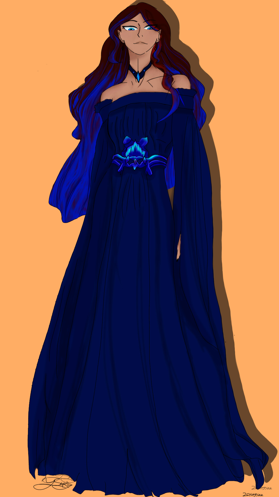 ArtStation - A different style from my character Thora