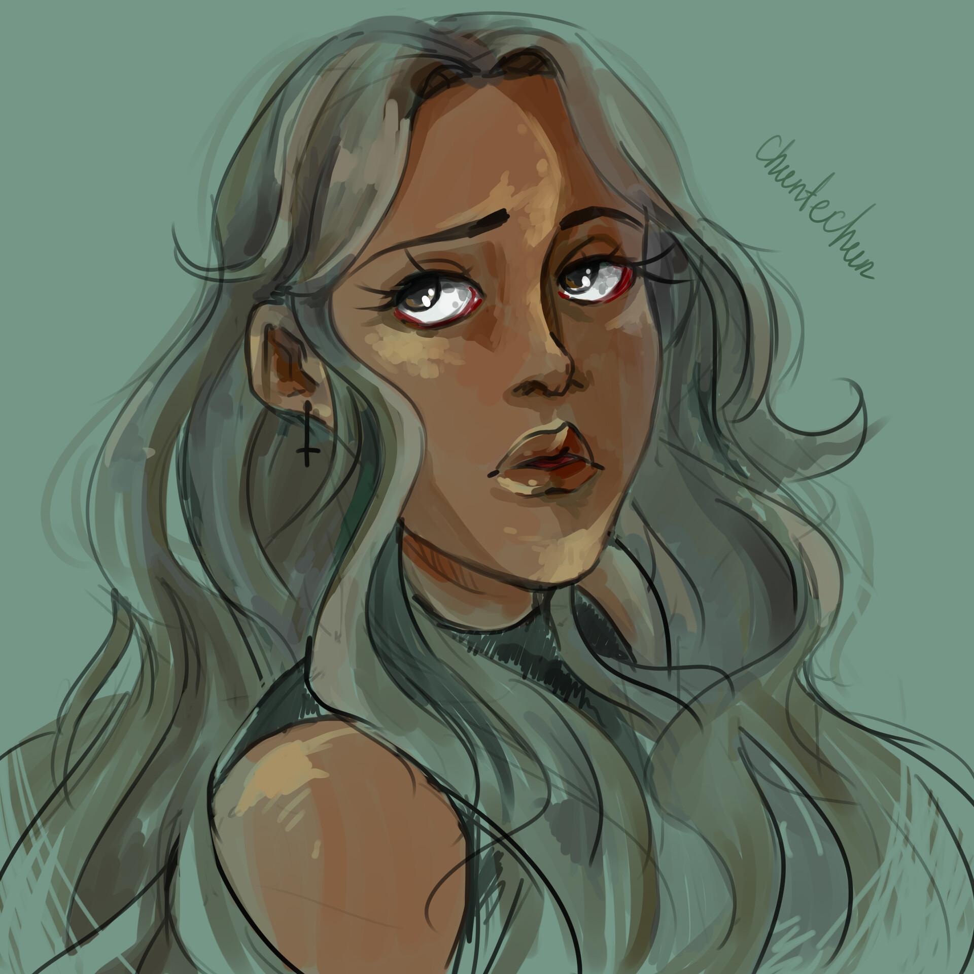 ArtStation - "2BLOOD" (OC)