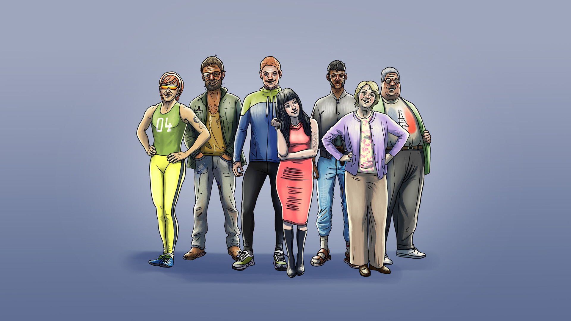 ArtStation - Boardgame characters