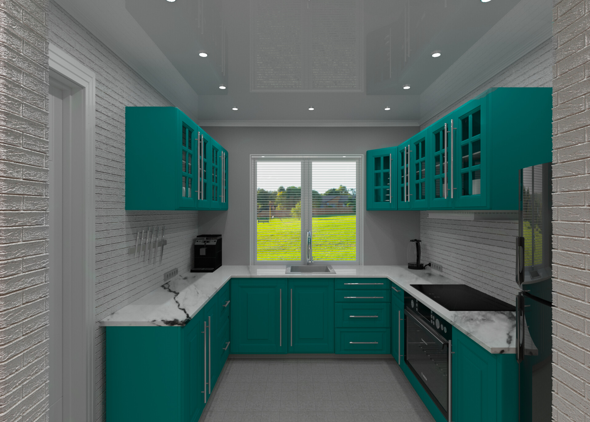 ArtStation - Basic kitchen visualization