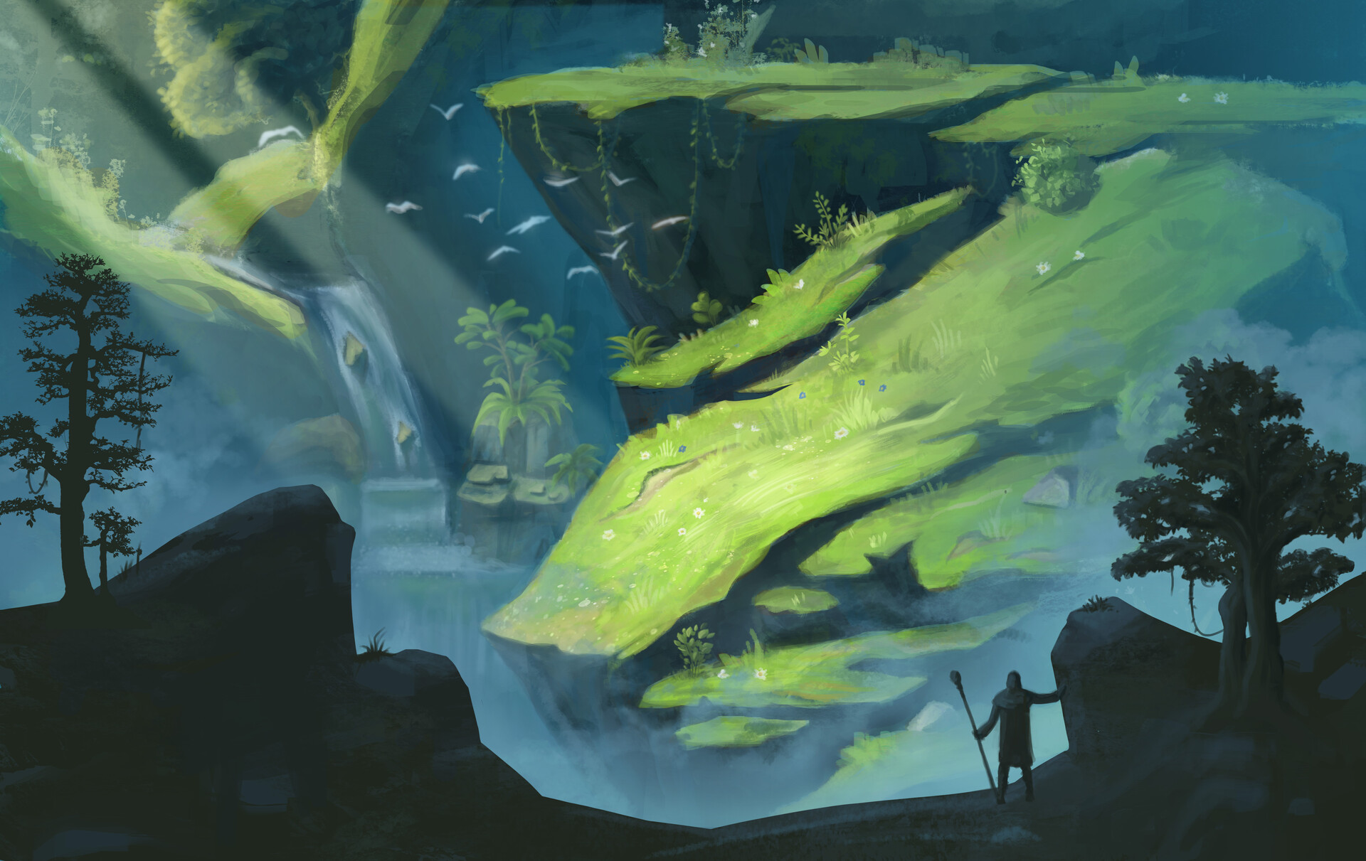 ArtStation - Hidden Paradise