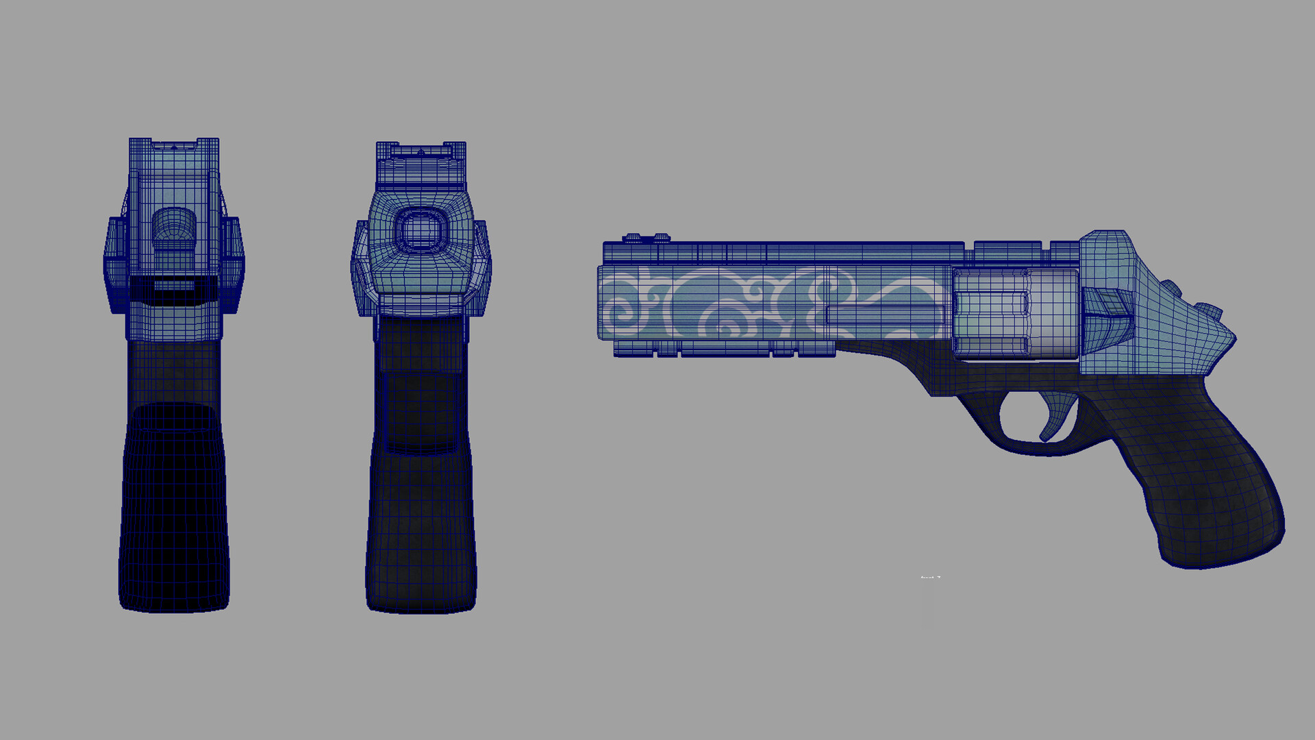 Angeline Yu - Valorant Game Over Sheriff Gun 3D Model