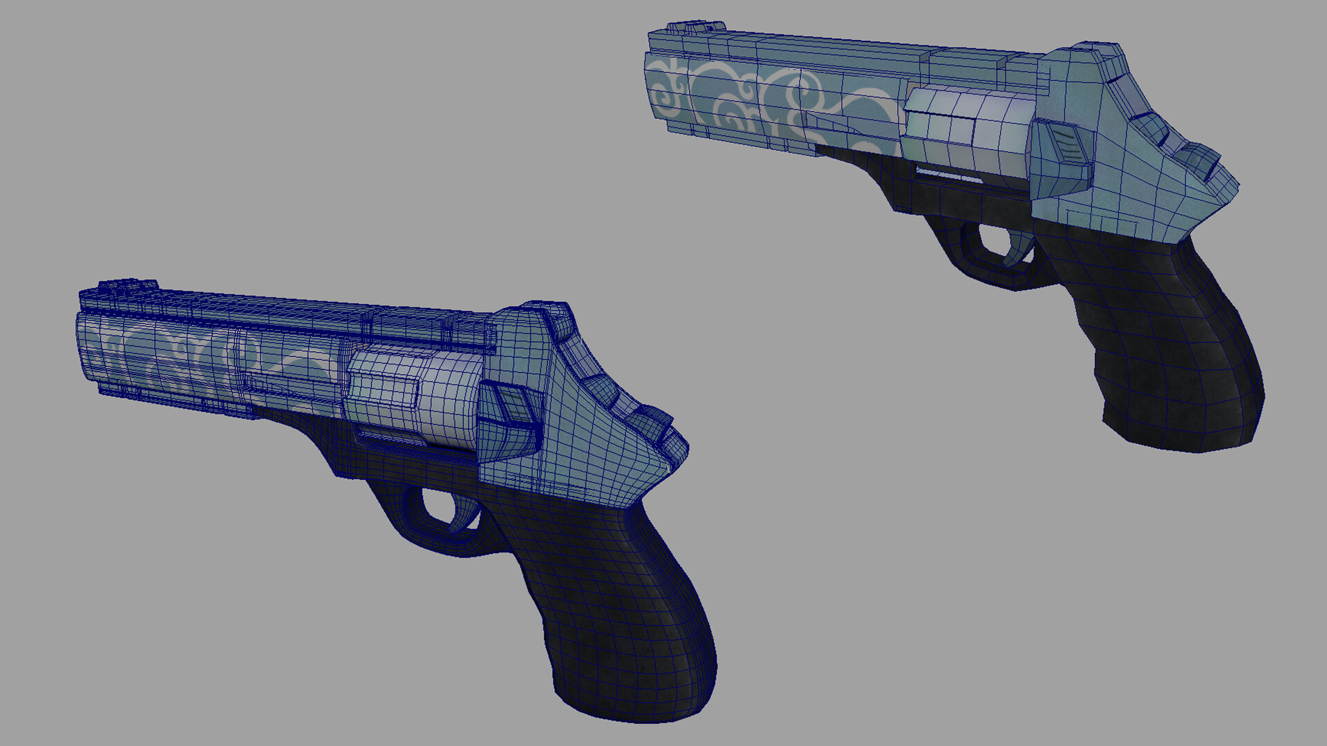 Angeline Yu - Valorant Game Over Sheriff Gun 3D Model