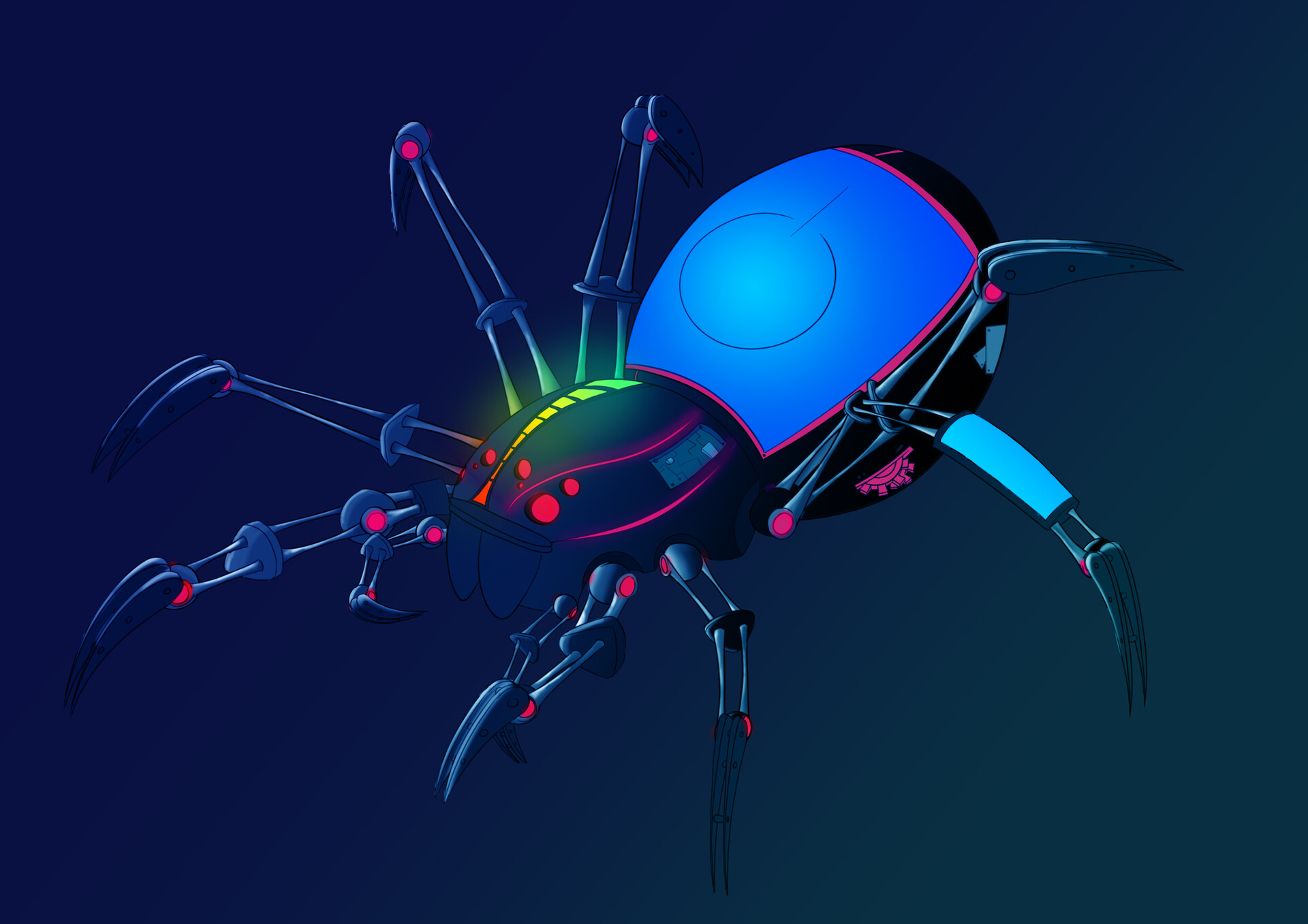 ArtStation - Robot Spider