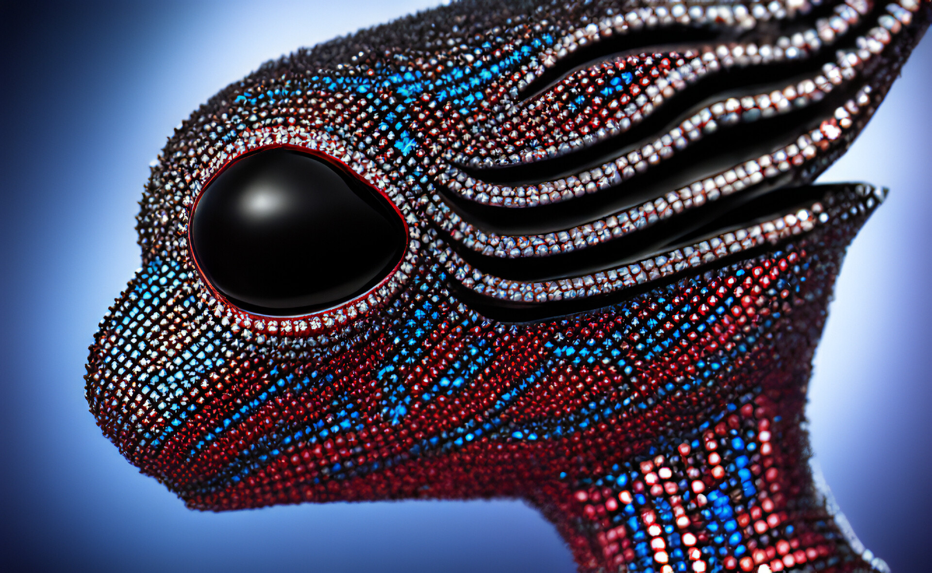 ArtStation - Alien in diamonds