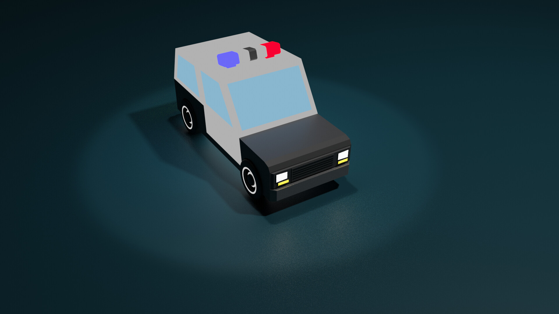 ArtStation - Police Car