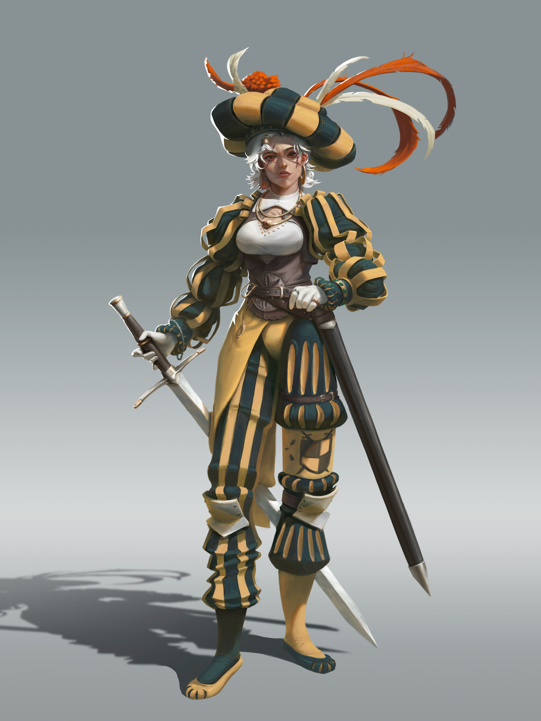 ArtStation - 20220816 landsknecht