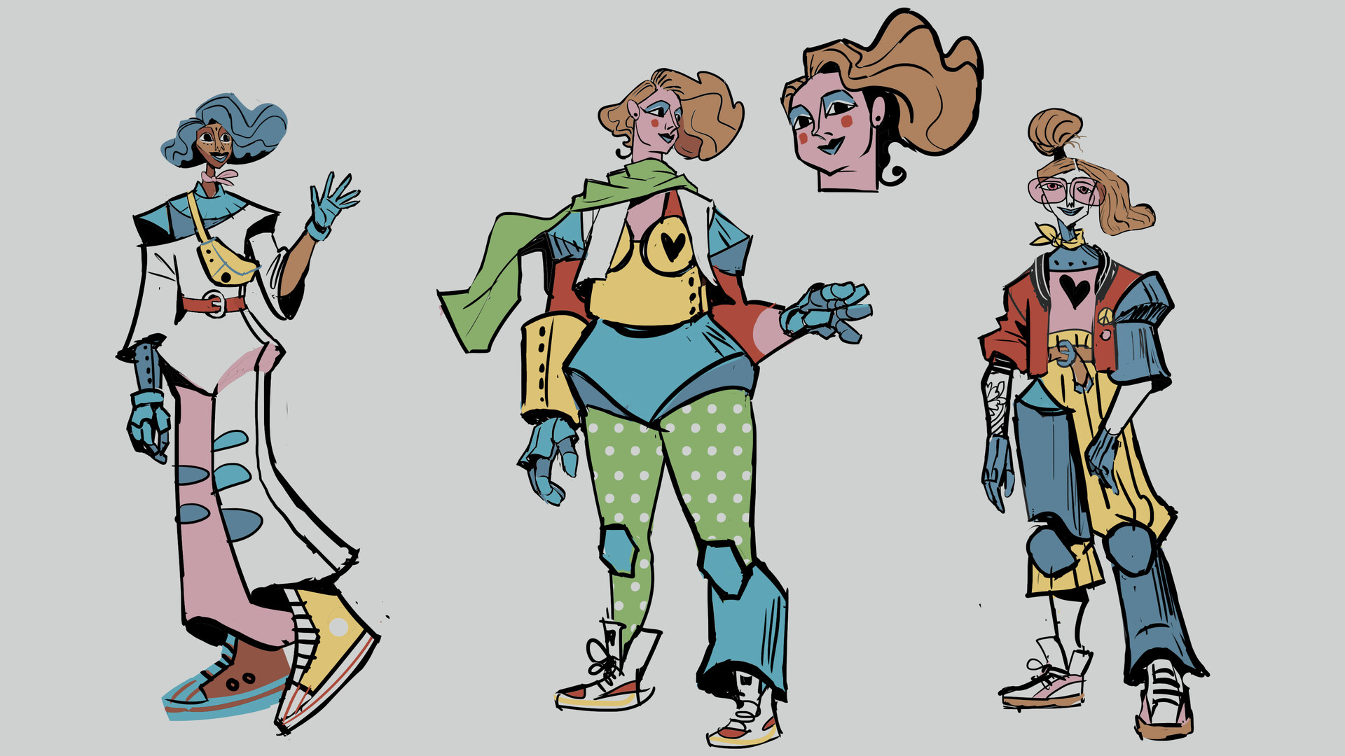 ArtStation - Natal Natura | character visual development