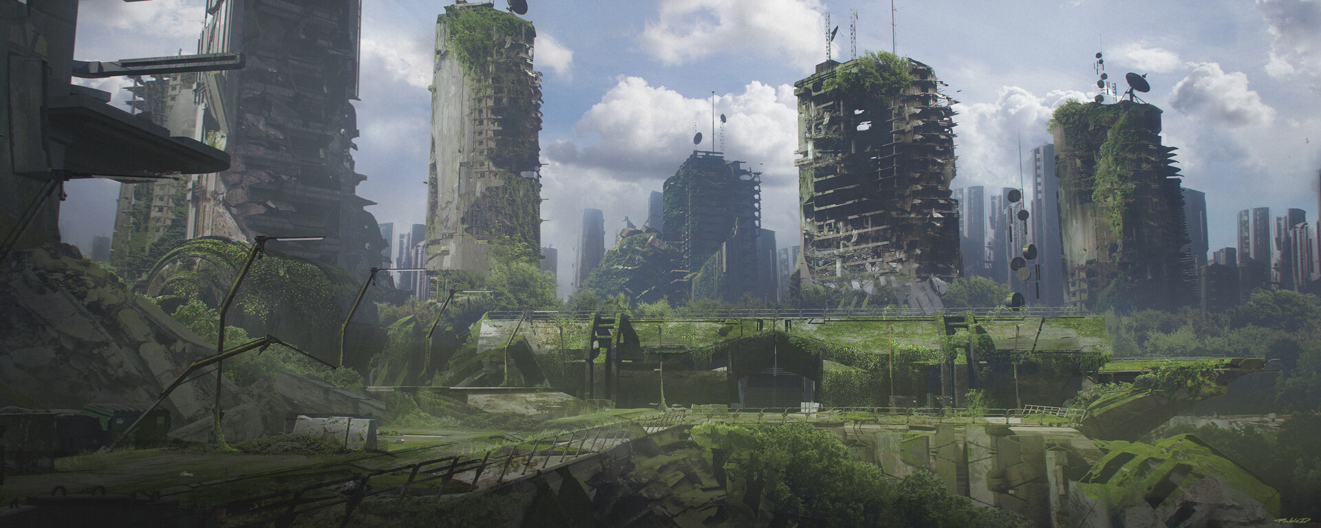 Nomads Of The Ruined City by Tony Do : ImaginaryWastelands