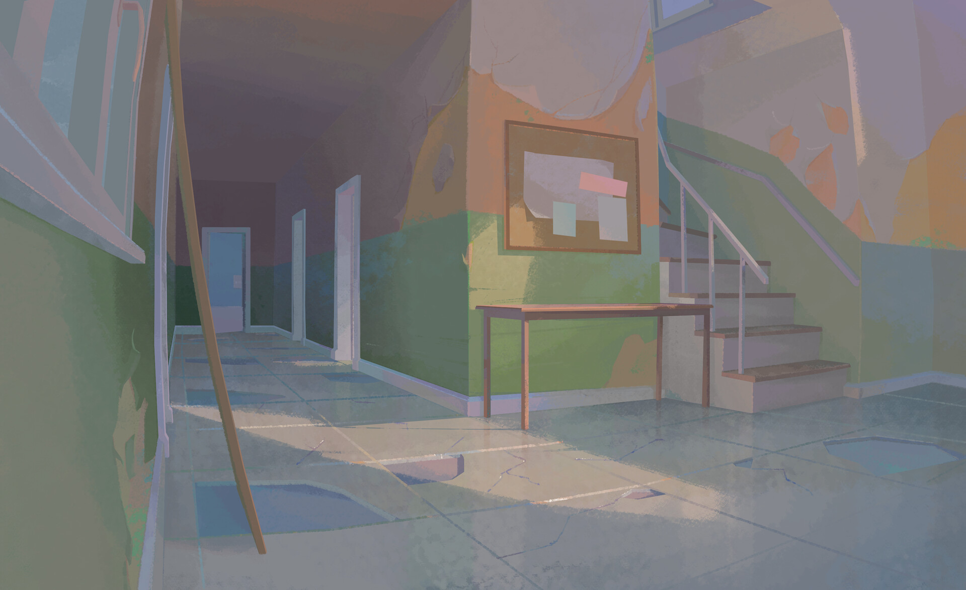 ArtStation - Rodney BG paint