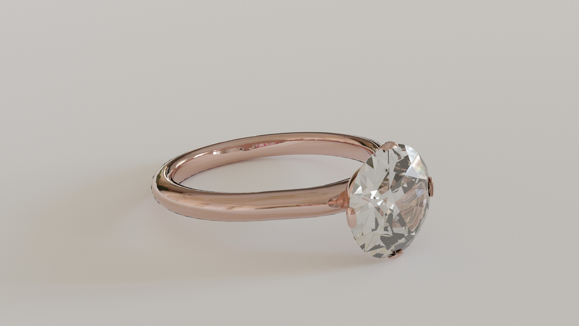 Clairanne Davidson - Photo Realistic Rose Gold Ring