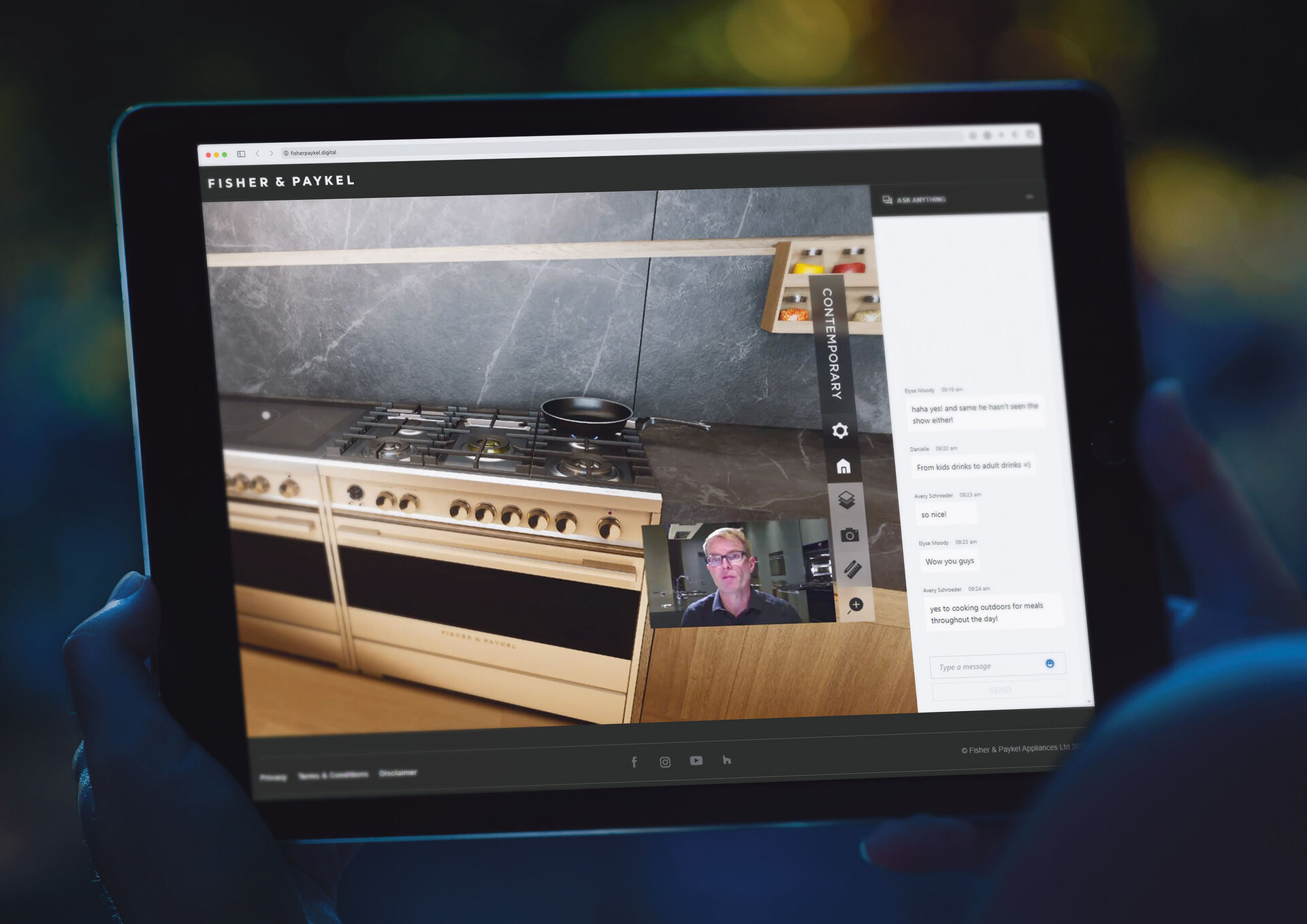 Alex Coultas - Fisher & Paykel Virtual Showsuite Experience