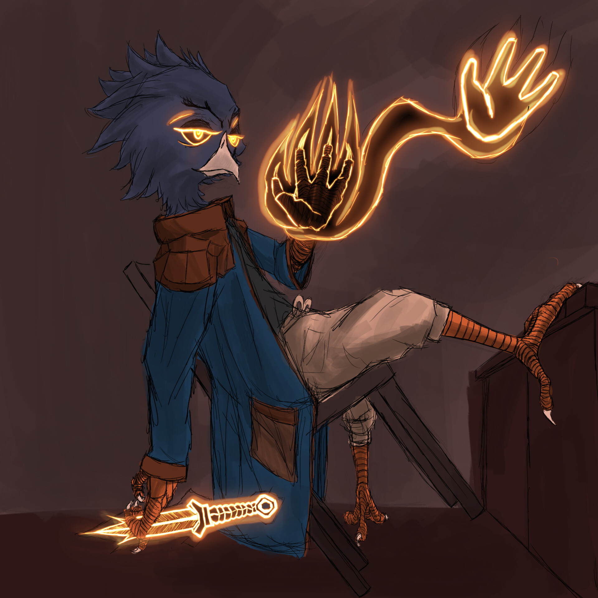 ArtStation - Quil - Soulknife Rouge