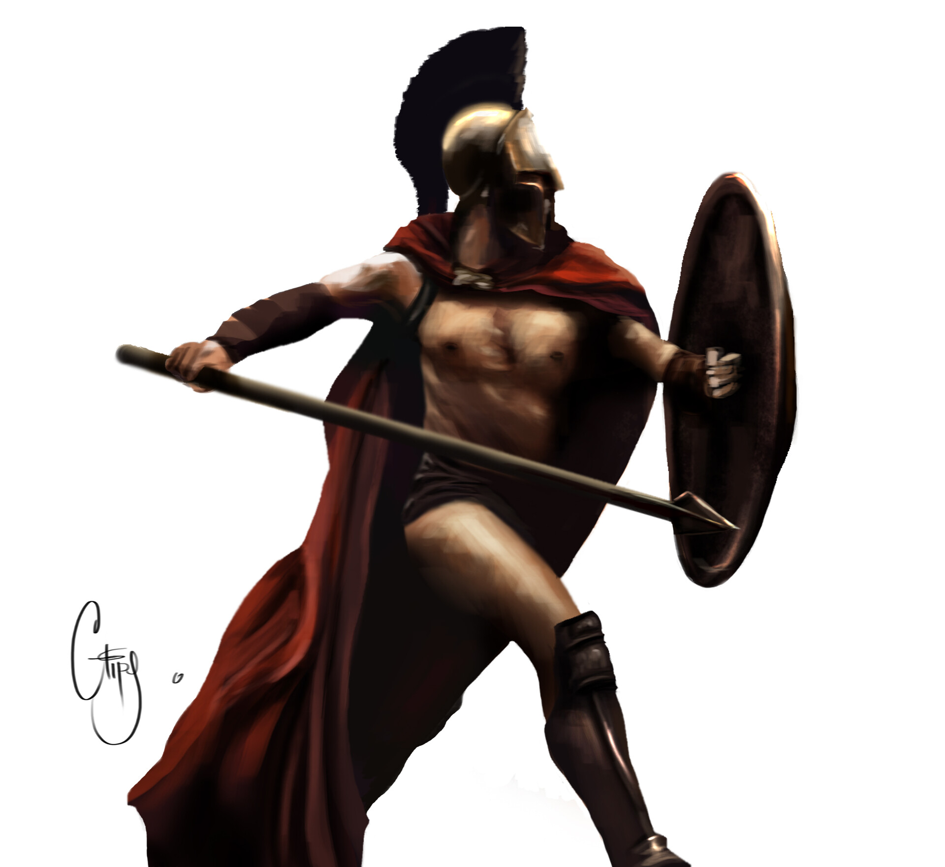ArtStation - Rey leonidas