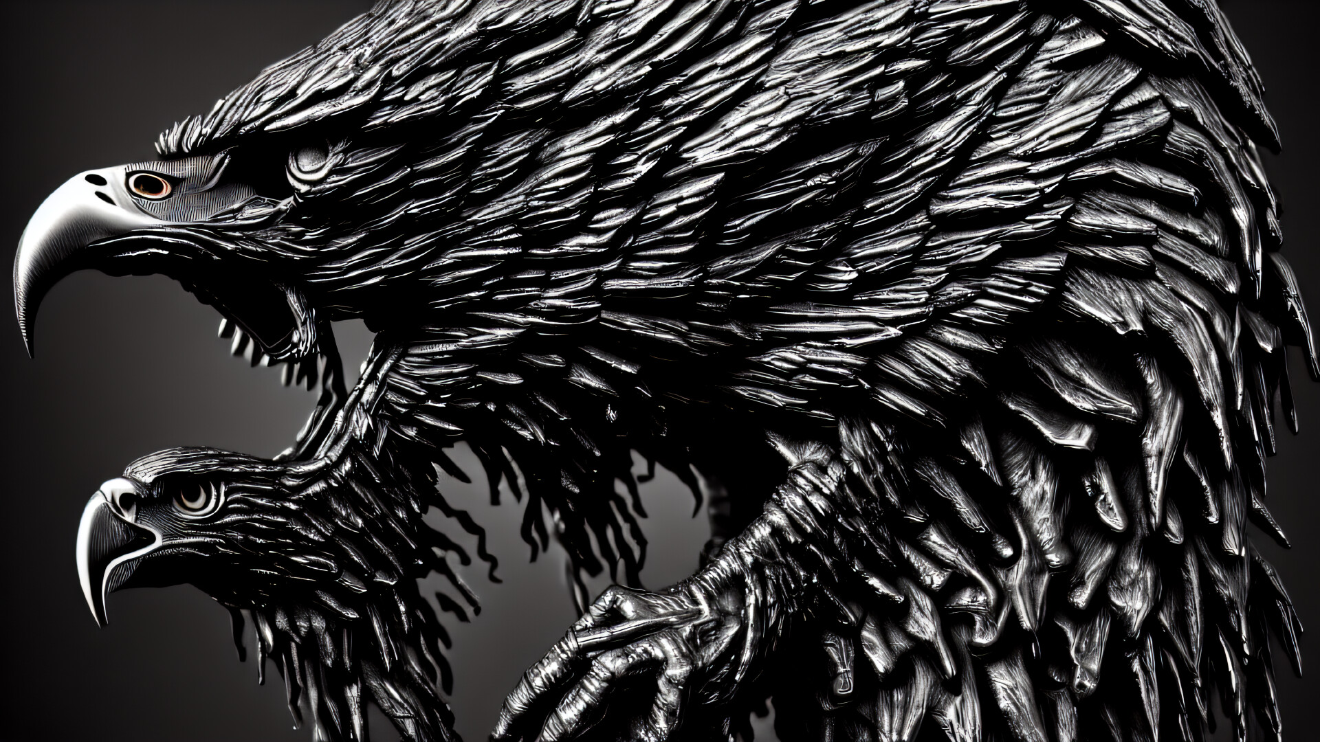 ArtStation - Eagle monster 14