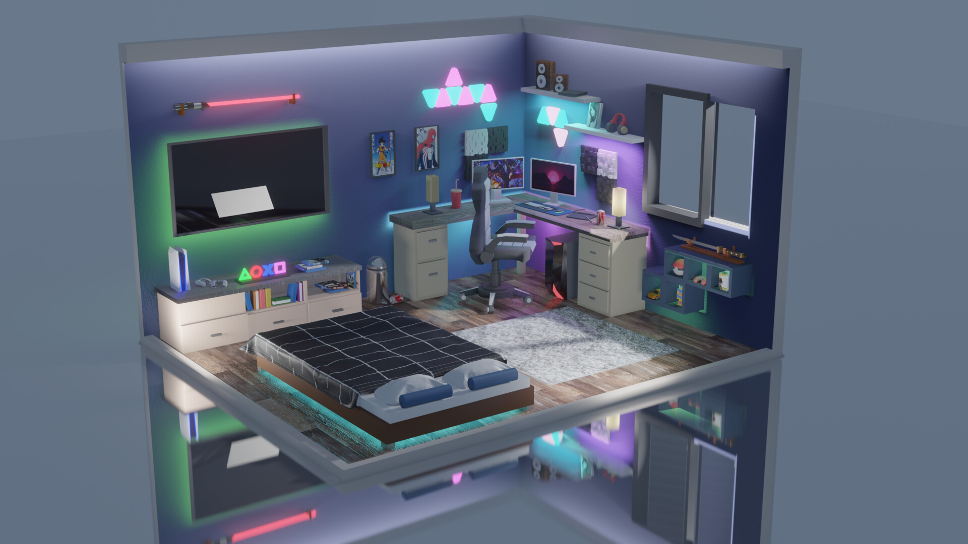 ArtStation - my dream room!
