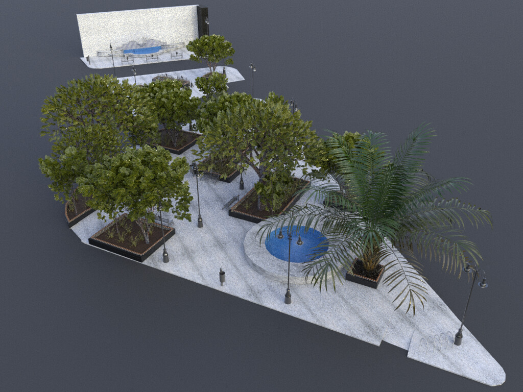 ArtStation - Park Rendering