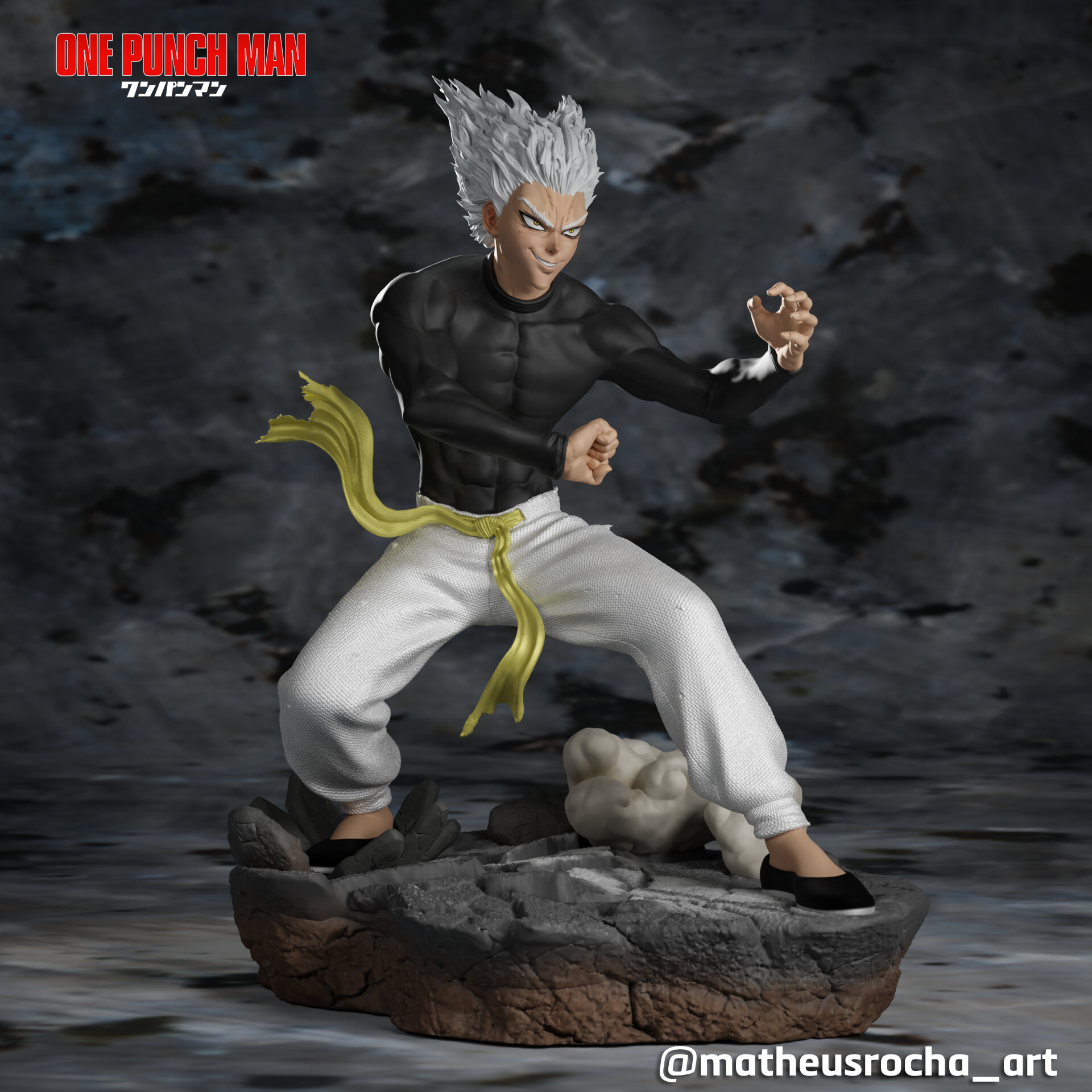 Matheus Rocha - Garou - Figure/Statue - ONE PUNCH MAN