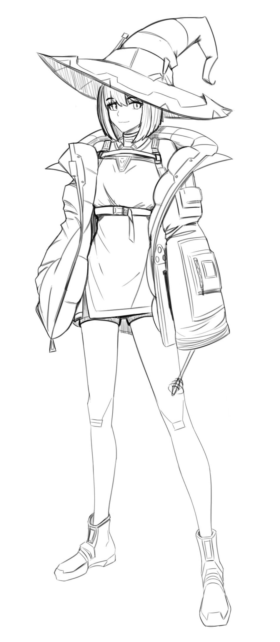 ArtStation - Tech Witch