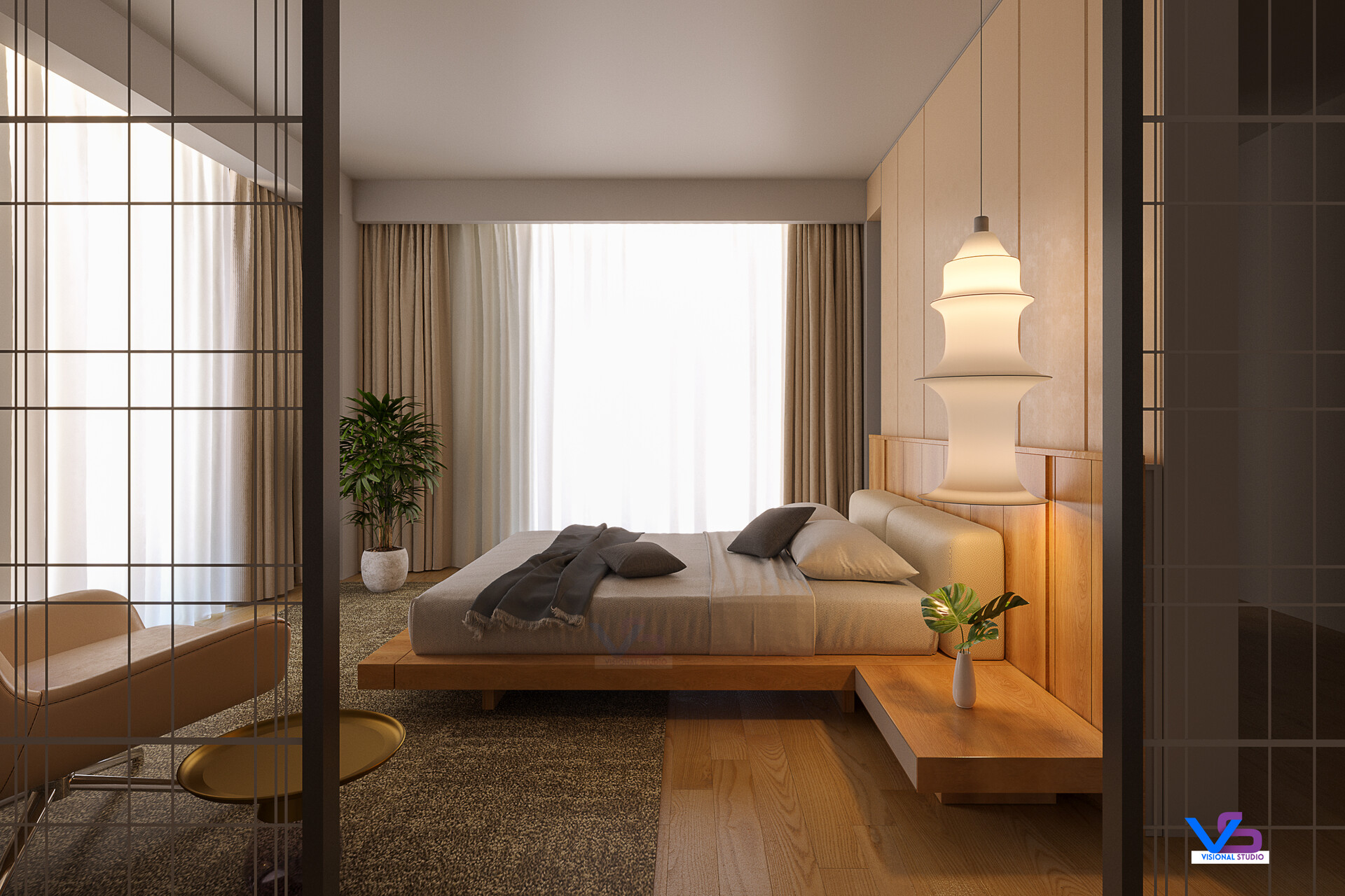 ArtStation - Bedroom render