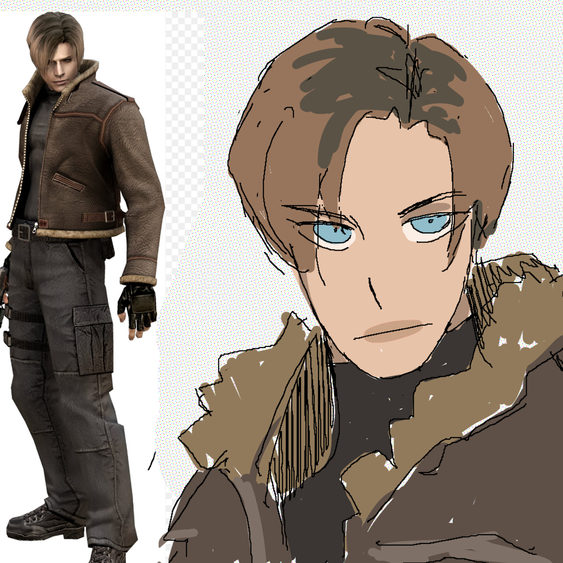 ArtStation - Leon Kennedy ( RE )
