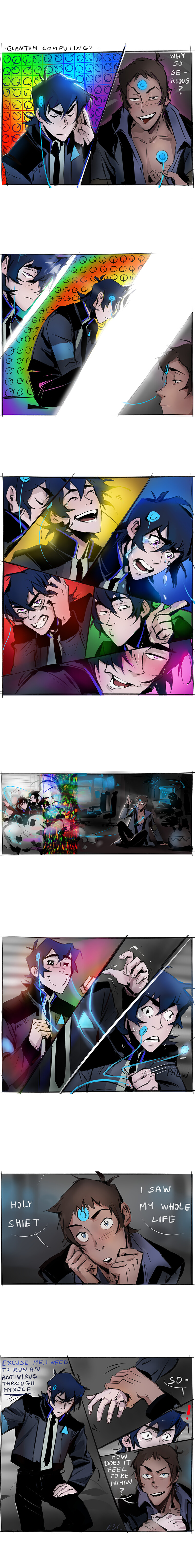 ArtStation - “ Messy stuff “ Part 21 DBH AU “ Heart tripper