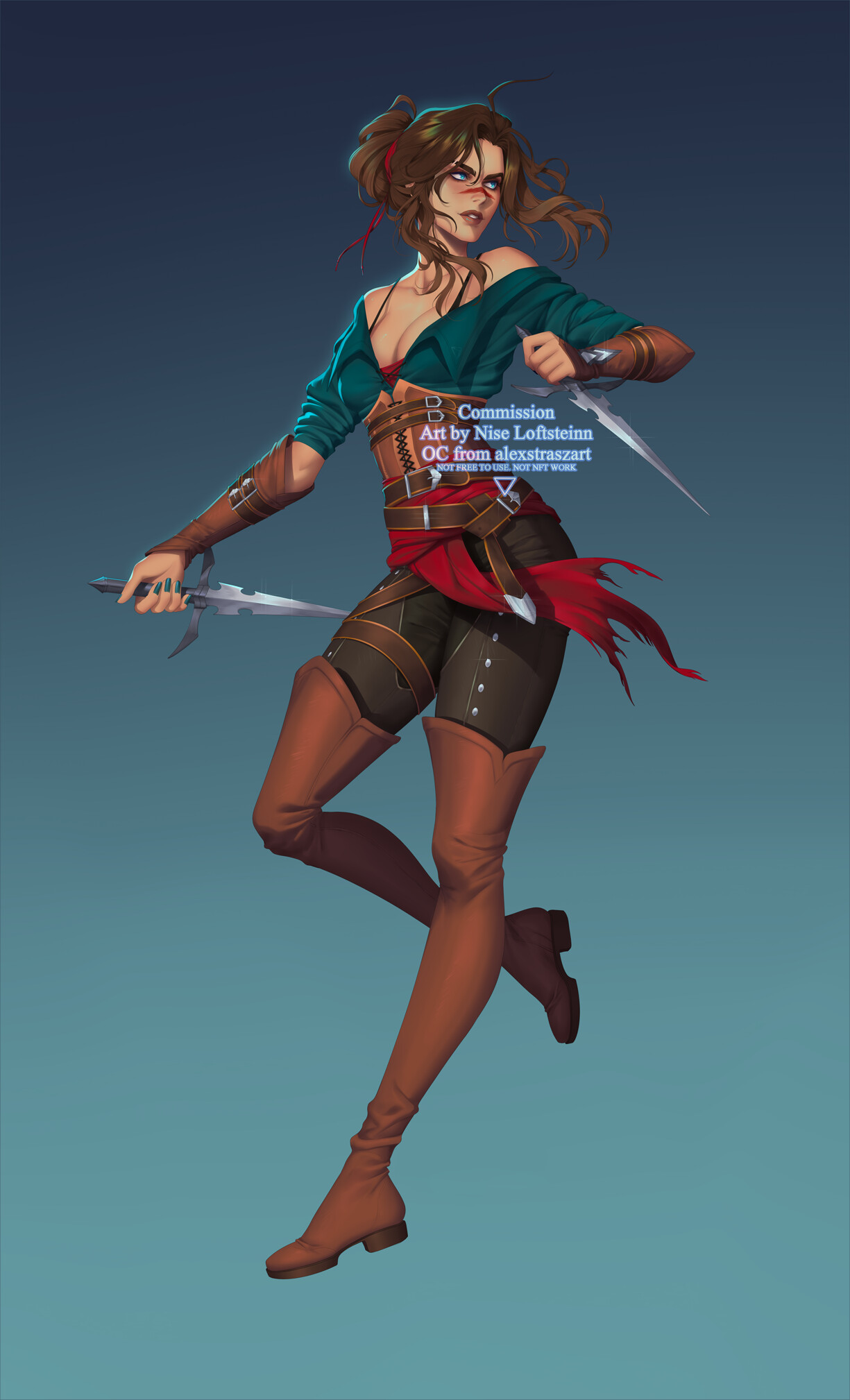 ArtStation - CM | Nadia Hawke [Dragon Age]