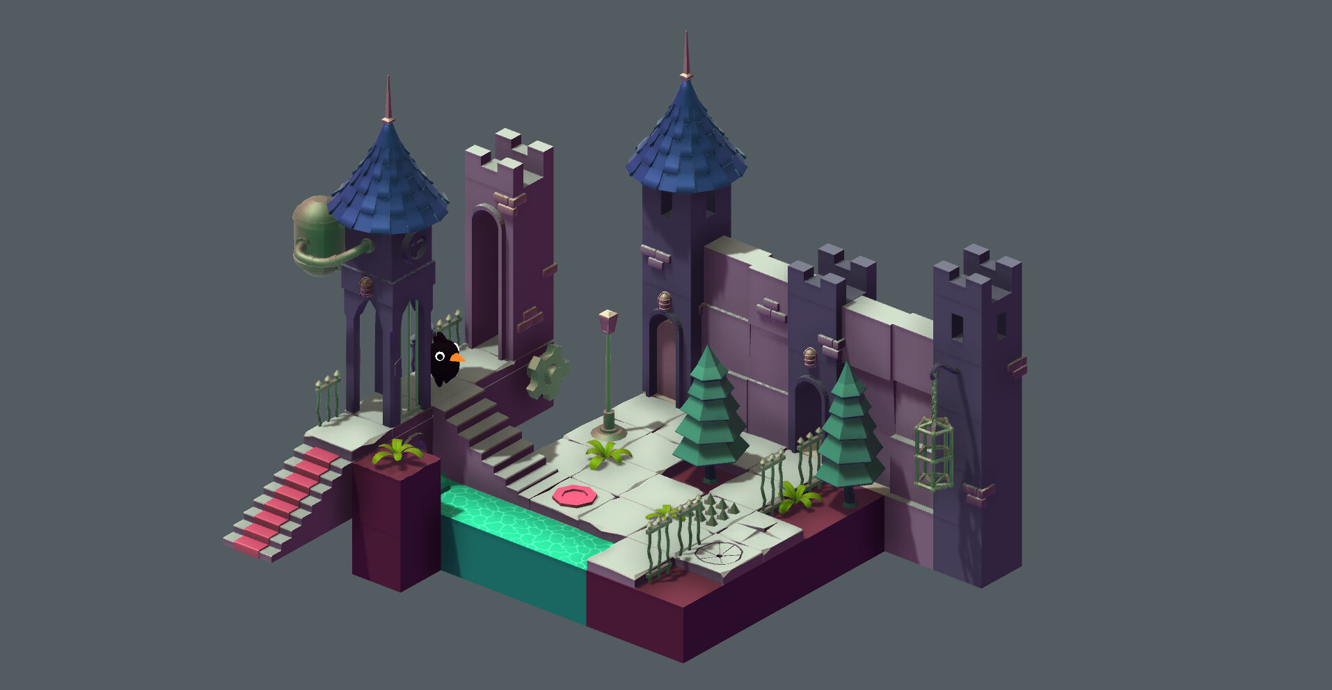 ArtStation - WIP : Puzzle Game Environment