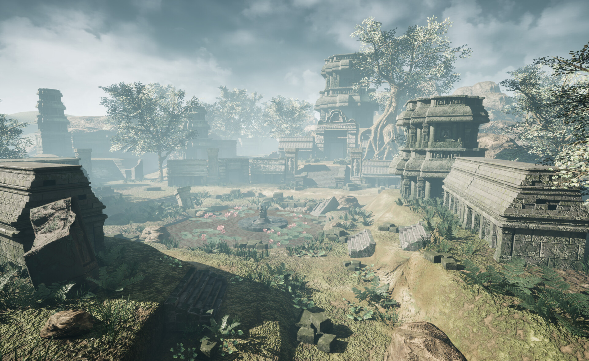 ArtStation - Hidden ruins