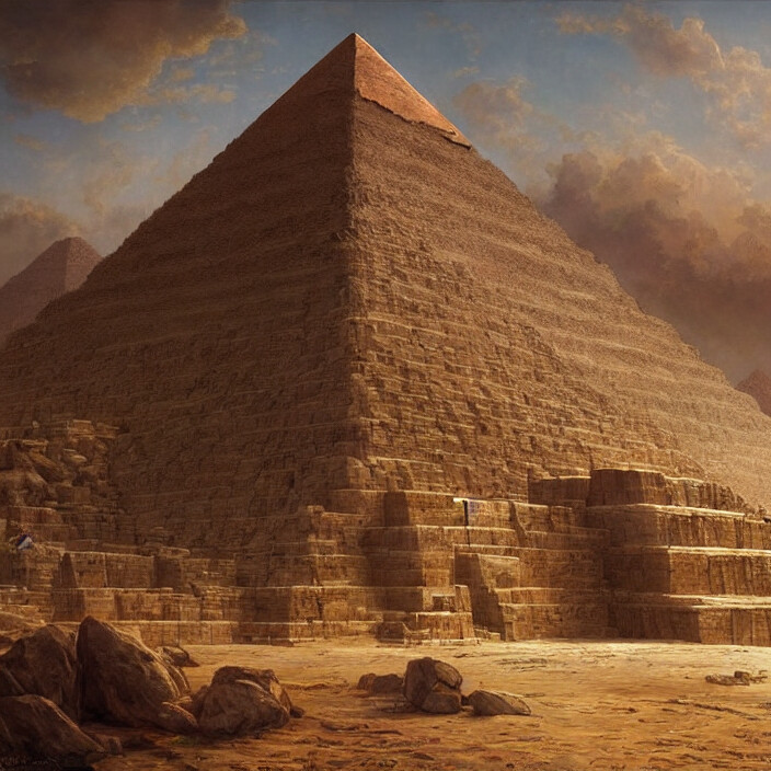 ArtStation - Huge ancient pyramid