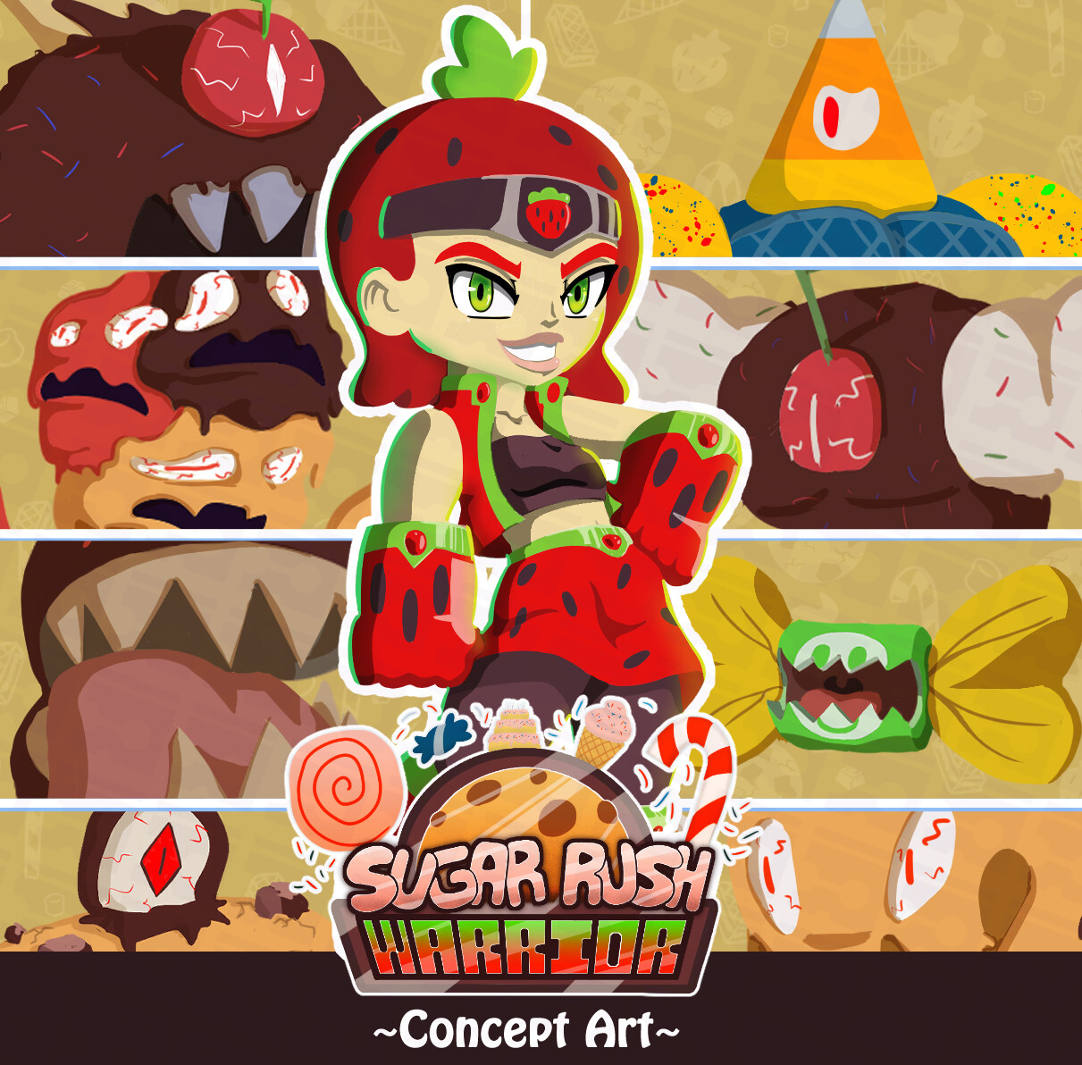 Sugar Rush Concept Art