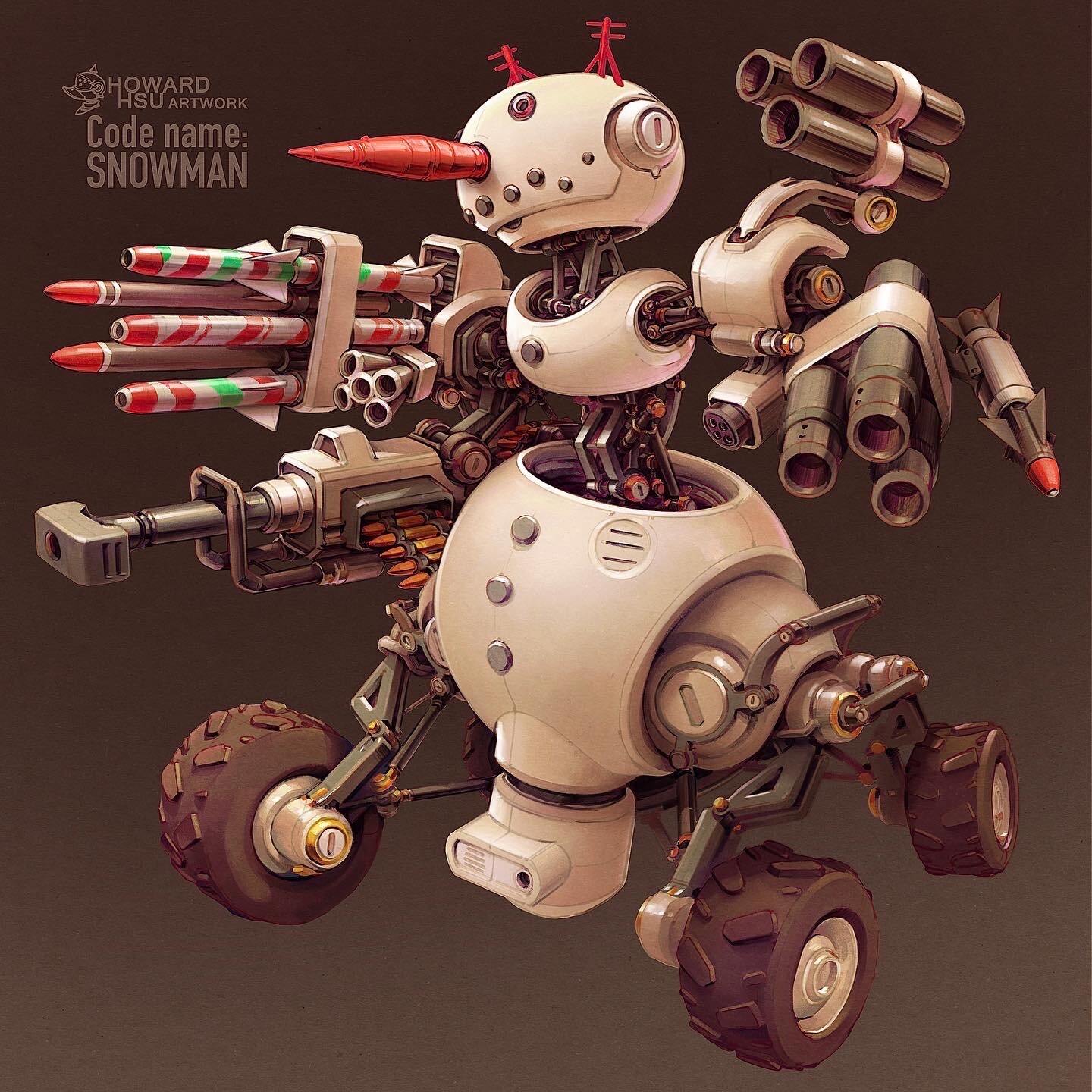 ArtStation - Robot design study