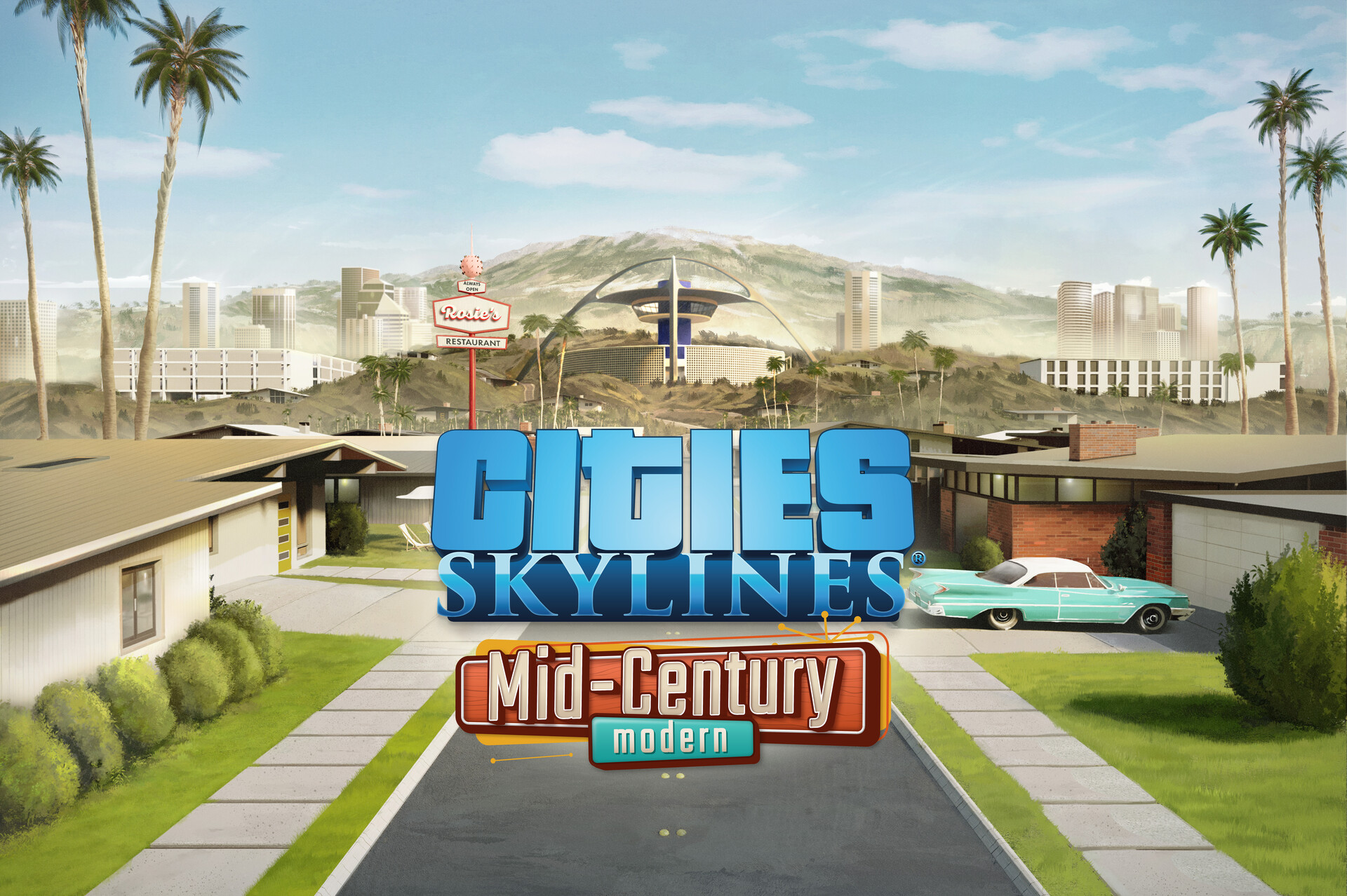 ArtStation - Cities Skylines Cover Art