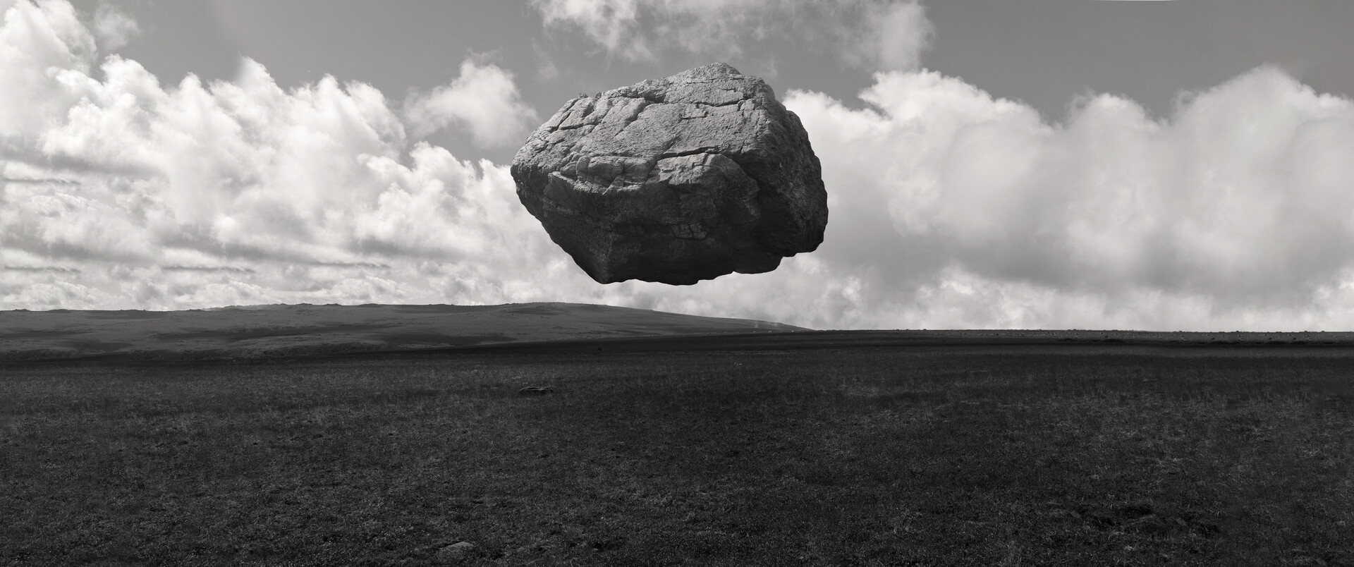 ArtStation - Floating rock - photoshop