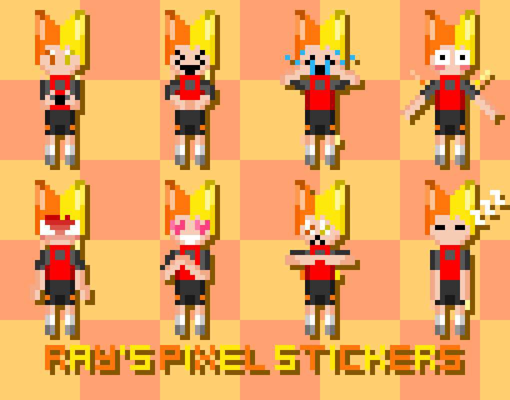 ArtStation - Ray's Pixel Stickers