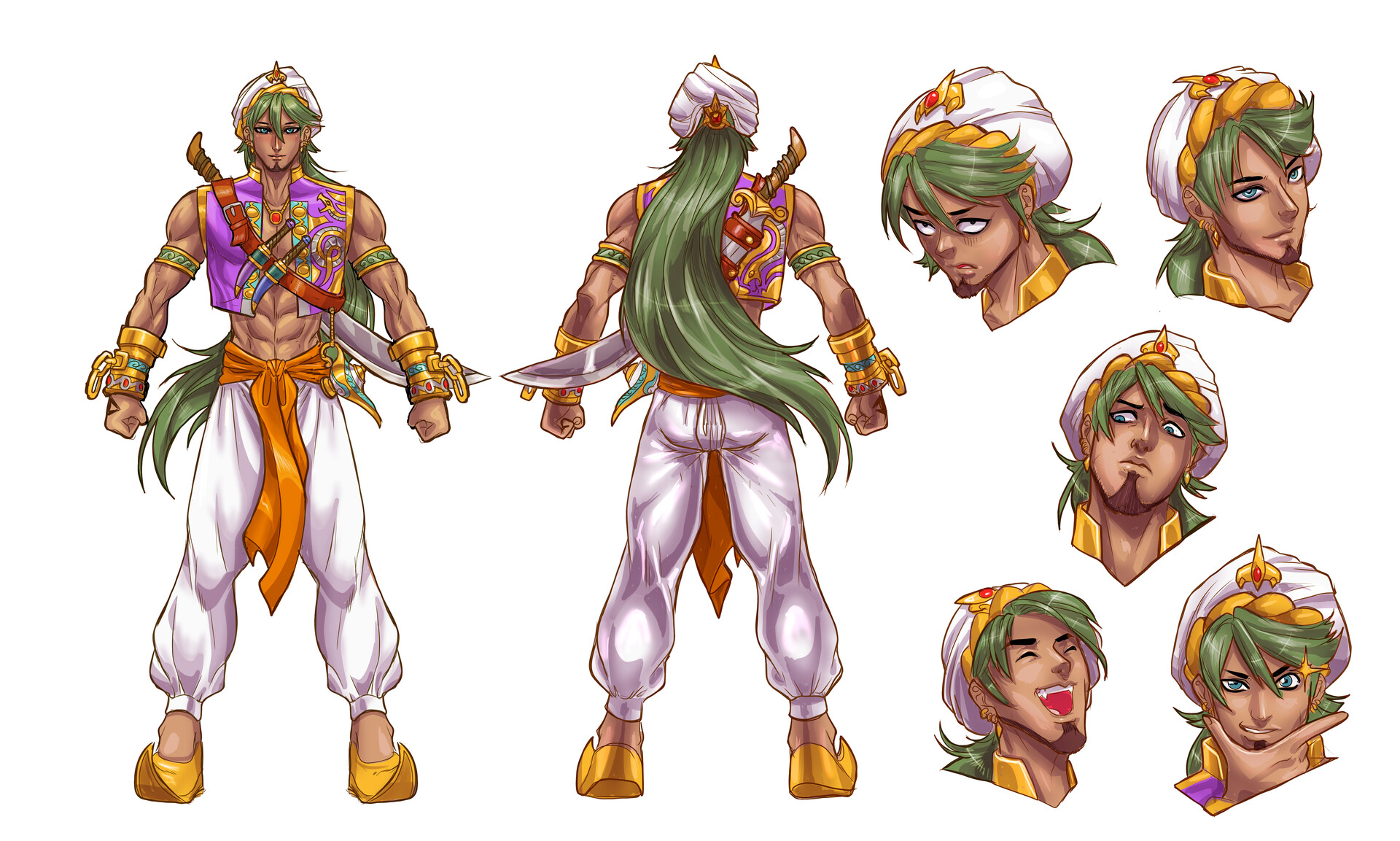 ArtStation - reference sheet