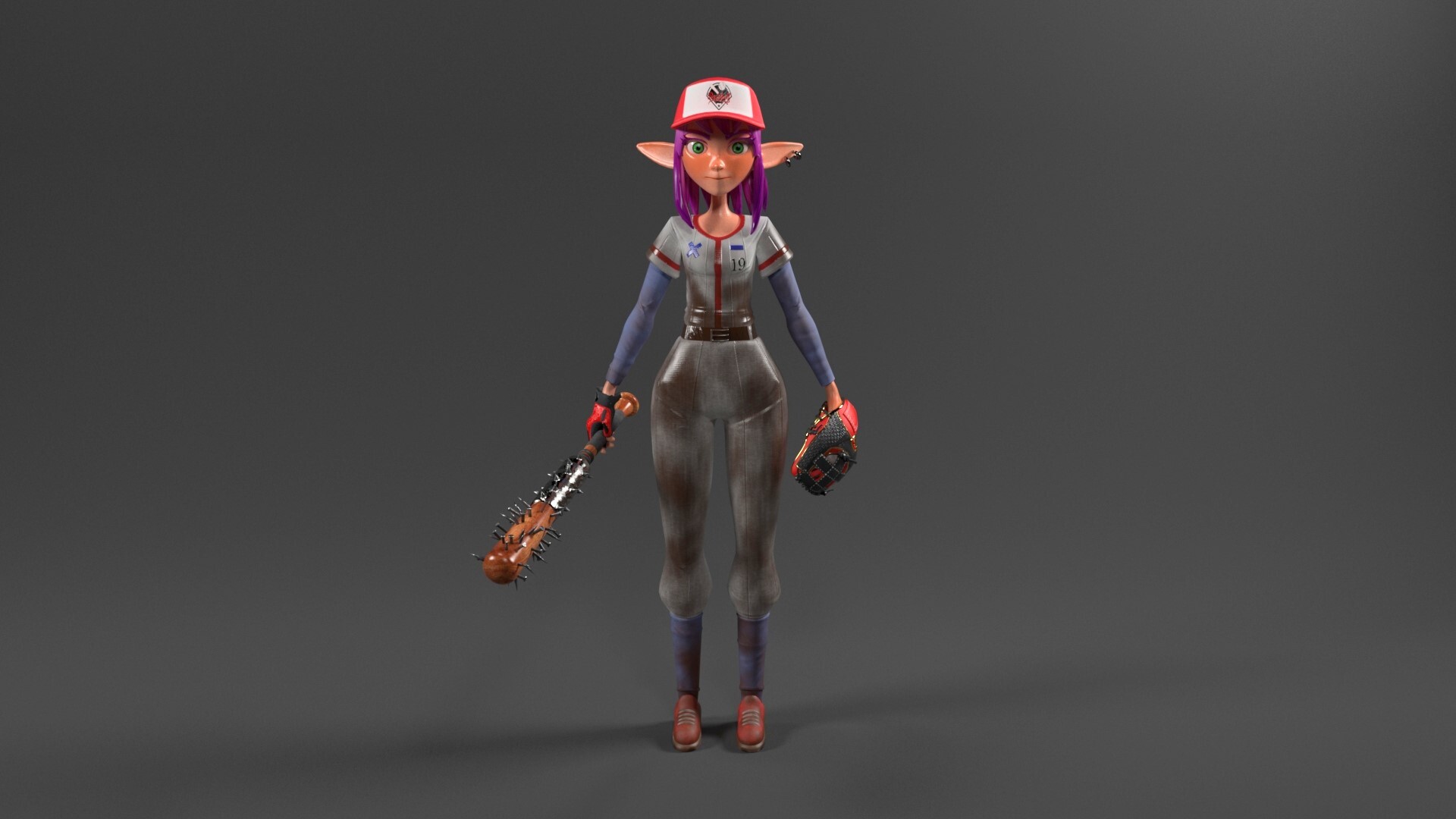 Suu Nayche Shein - Baseball Elf Girl! (3DA2 CA02)