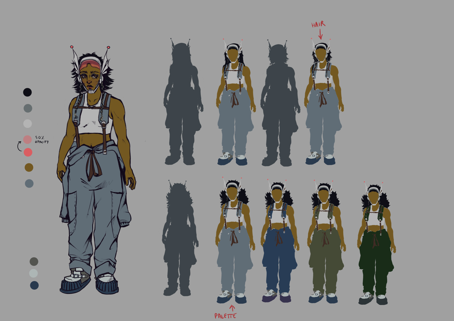 ArtStation - Character design for comic: "A To-Do List for the End of ...