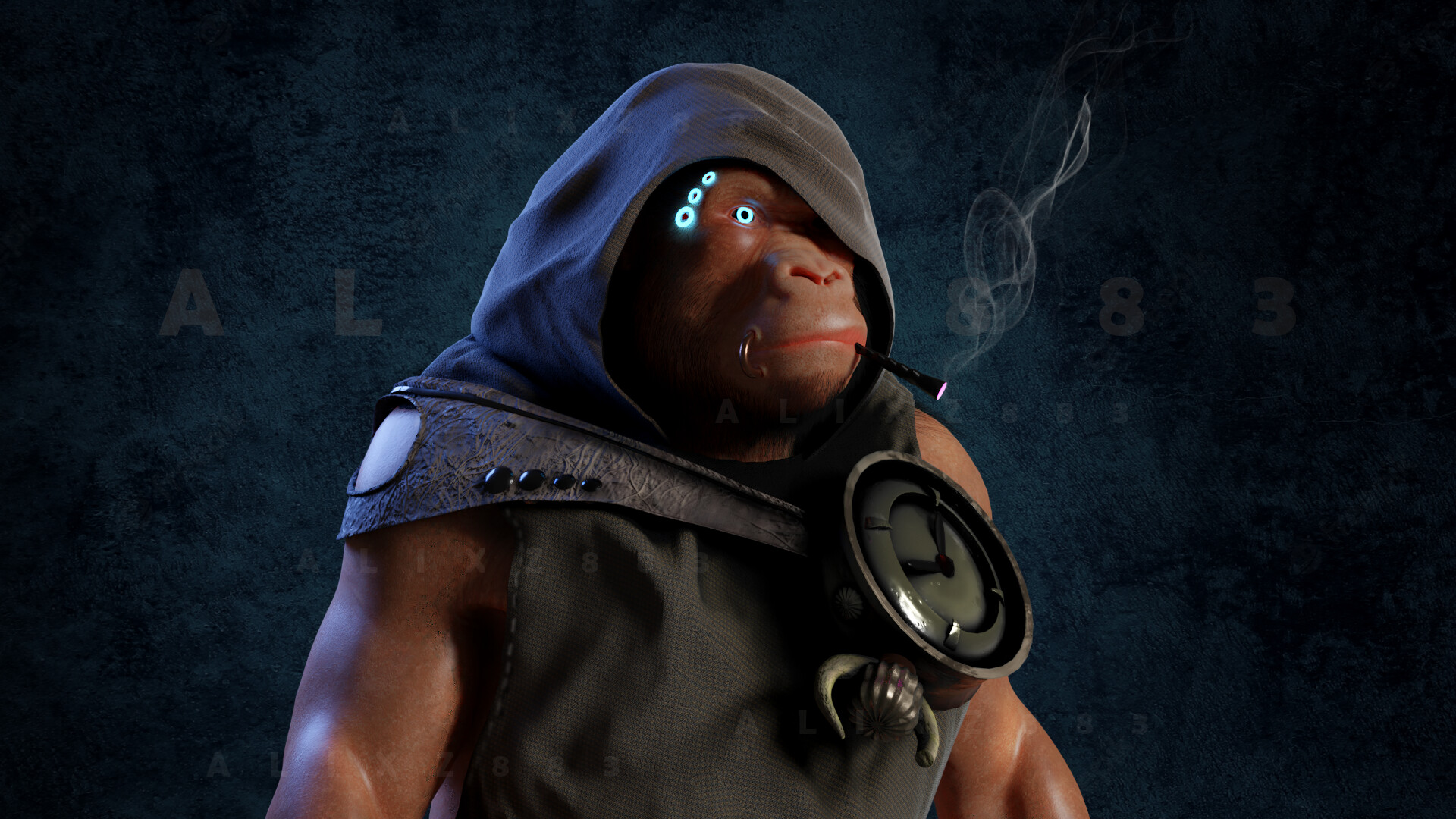 ArtStation - NFT gorilla