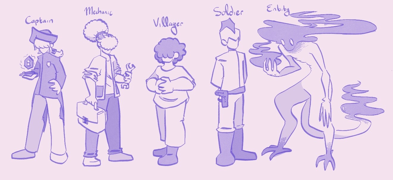 ArtStation - Concept Page - Tabletop RPG Character Concept