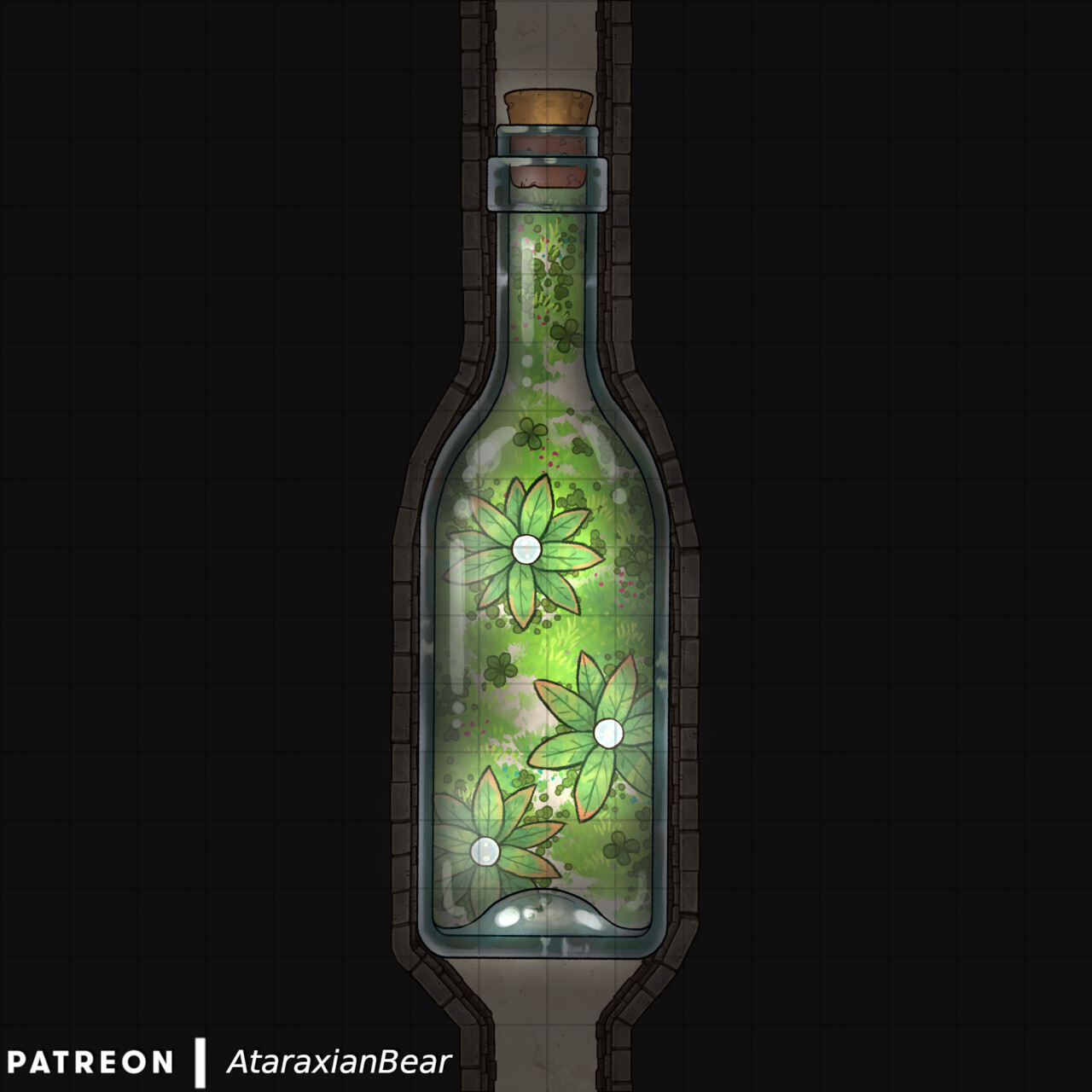 ArtStation - Message in a bottle