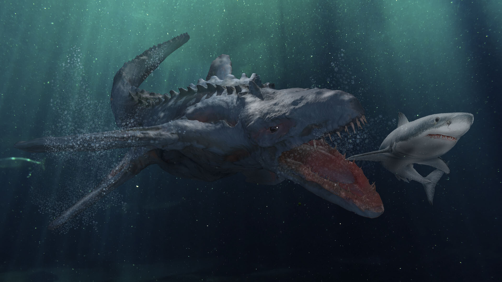 ArtStation - mosasaurus