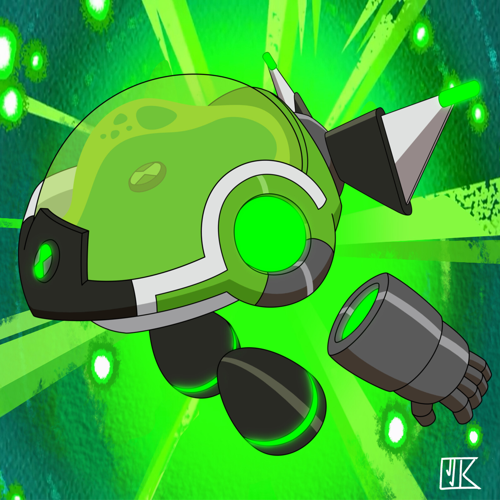 José de Jesús Romero - BEN TEN Omni-Naut Character Design