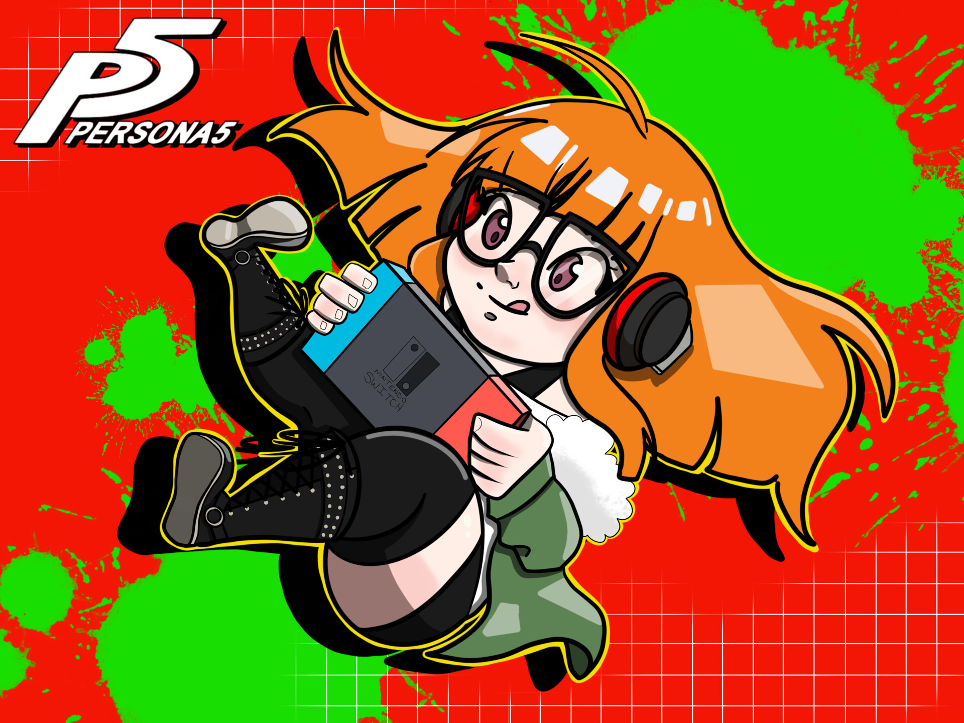 ArtStation - Futaba is Gamer
