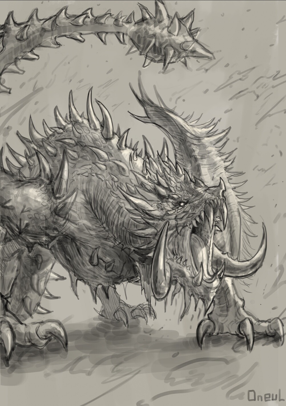 ArtStation - Dragon Viatra WIP